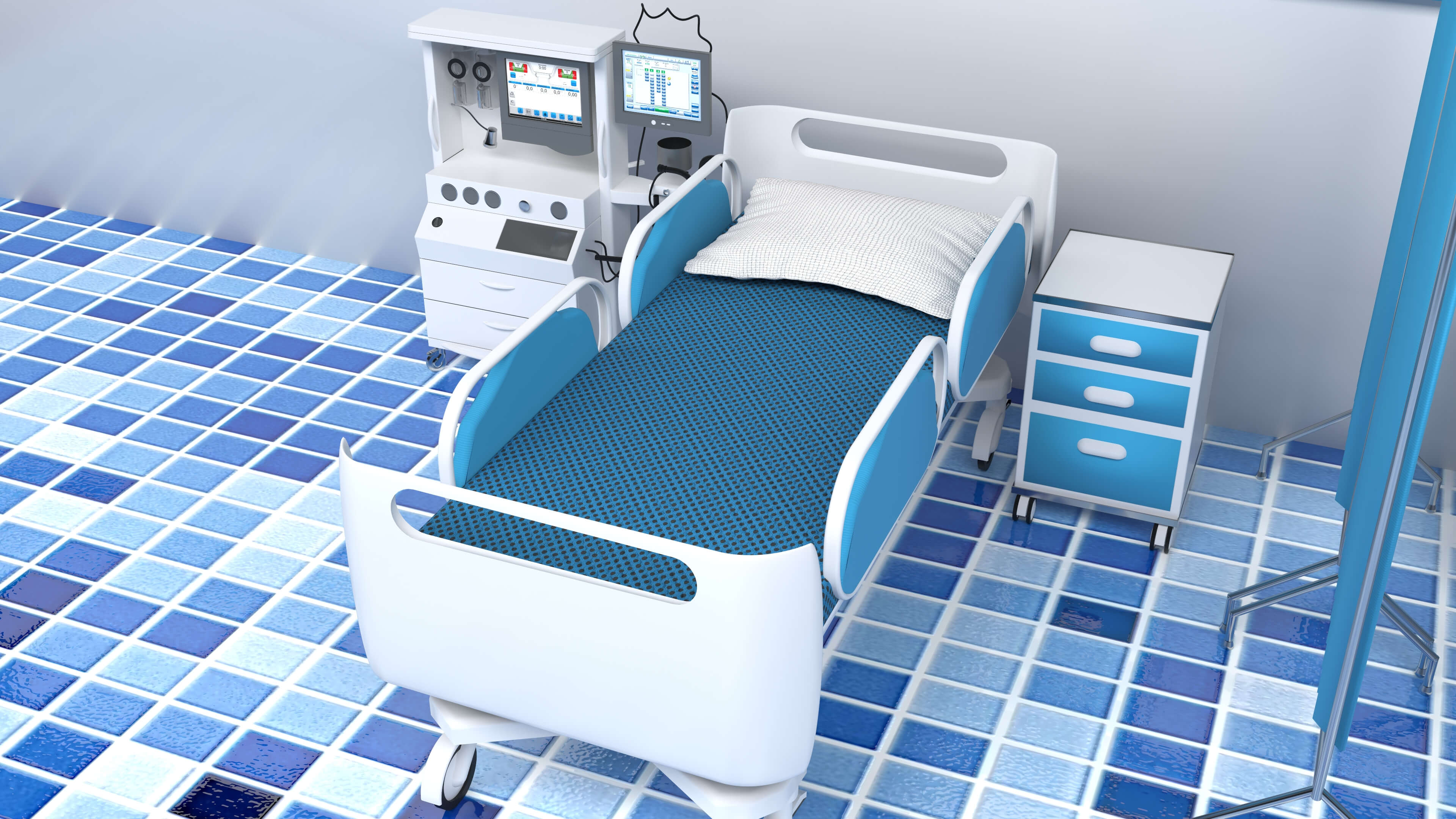 Dialysis Center 4K - 3D Model by Pictorer