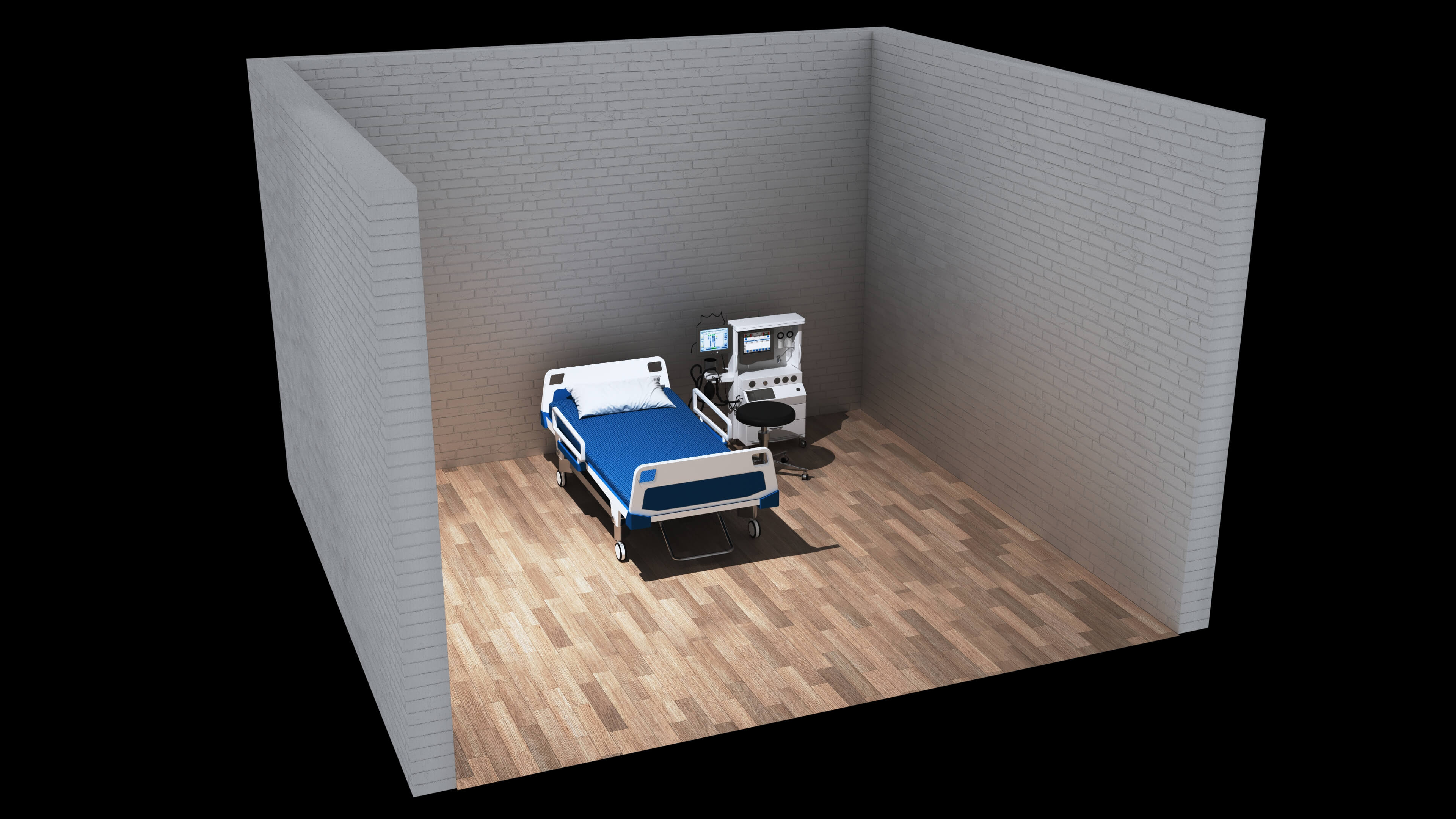 Dialysis Unit 4K - 3D Model by Pictorer