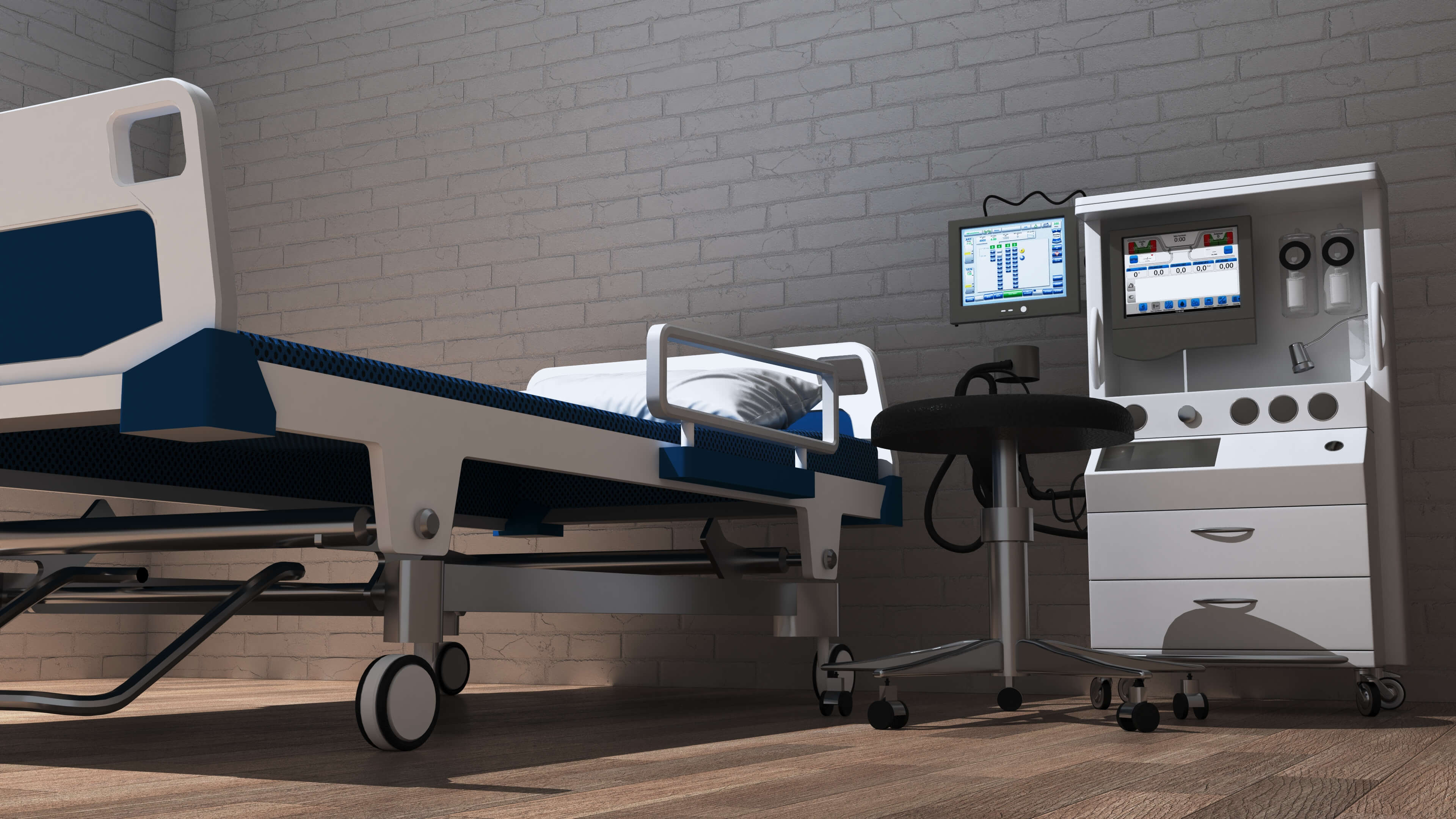 Dialysis Unit 4K - 3D Model by Pictorer