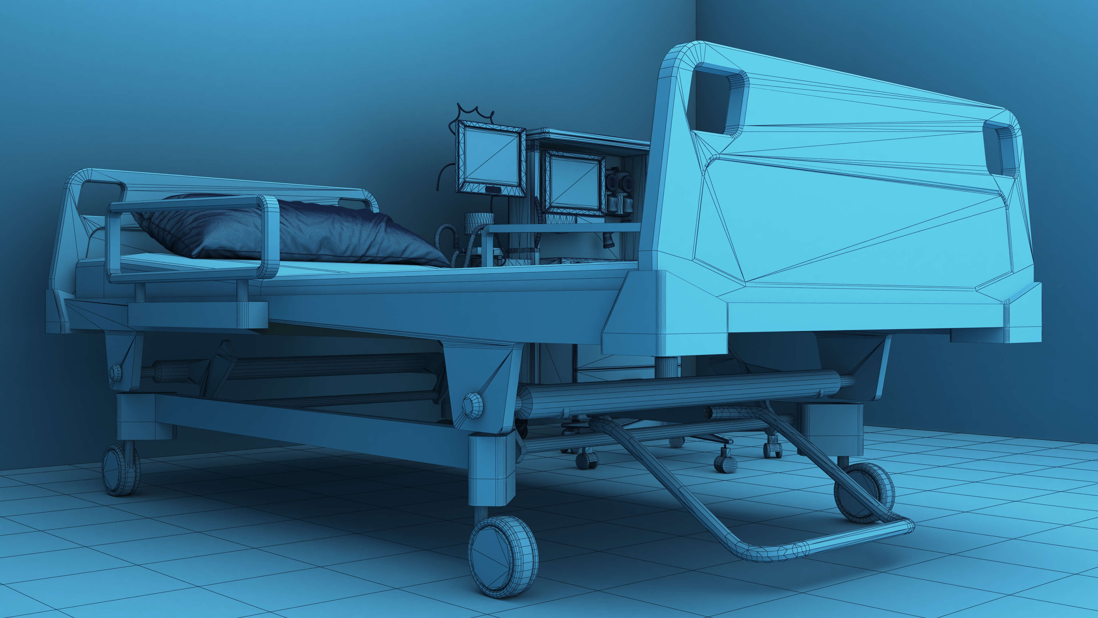 Dialysis Unit 4K - 3D Model by Pictorer
