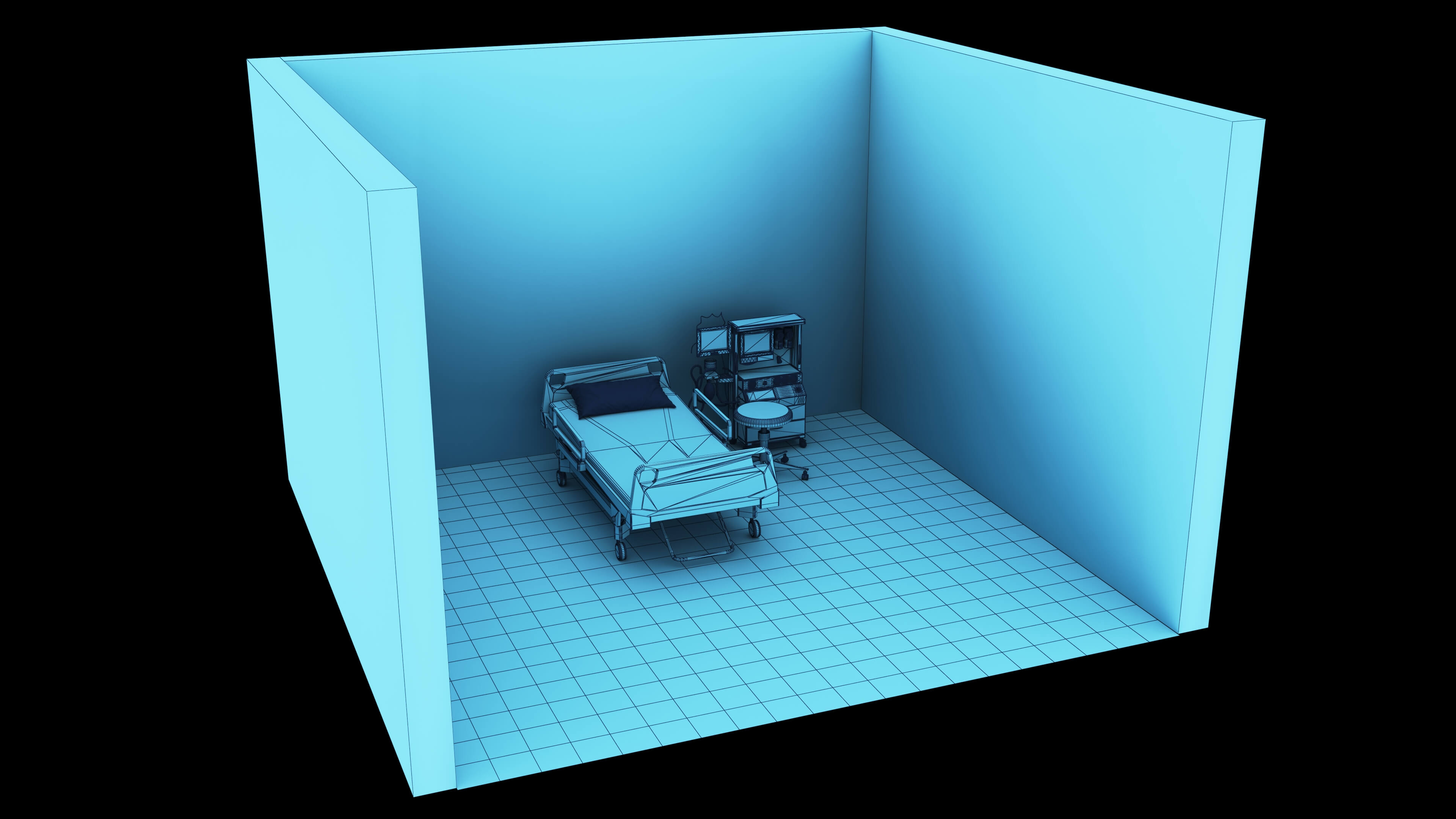 Dialysis Unit - 3D Model by Pictorer