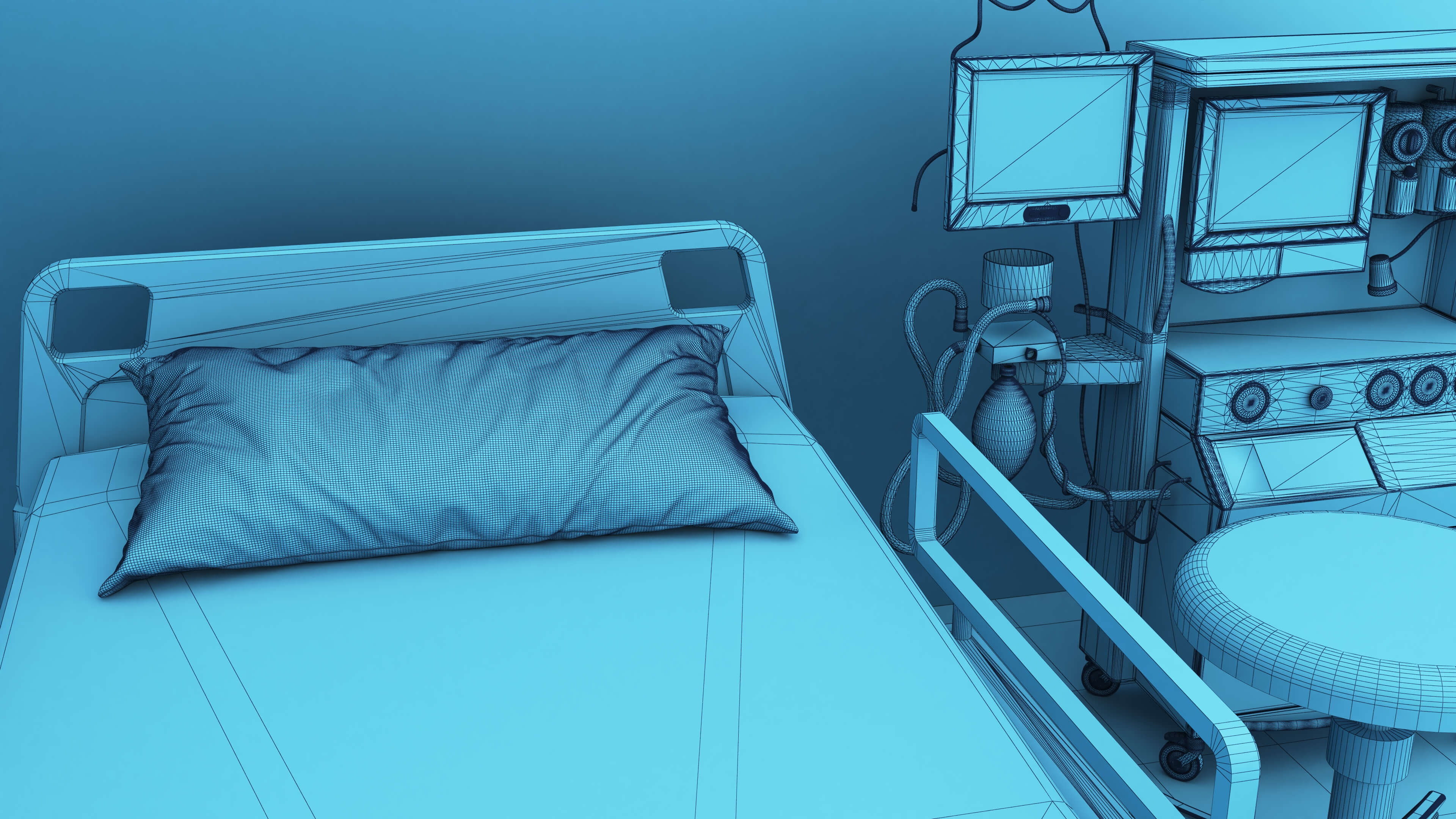 Dialysis Unit - 3D Model by Pictorer