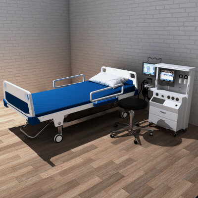 Dialysis Unit 4K - 3D Model by Pictorer