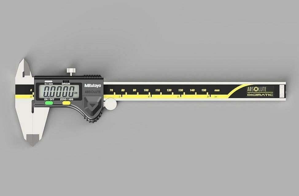 Digital Caliper - 3D Model by Pictorer
