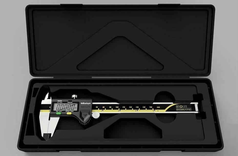 Digital Caliper - 3D Model by Pictorer