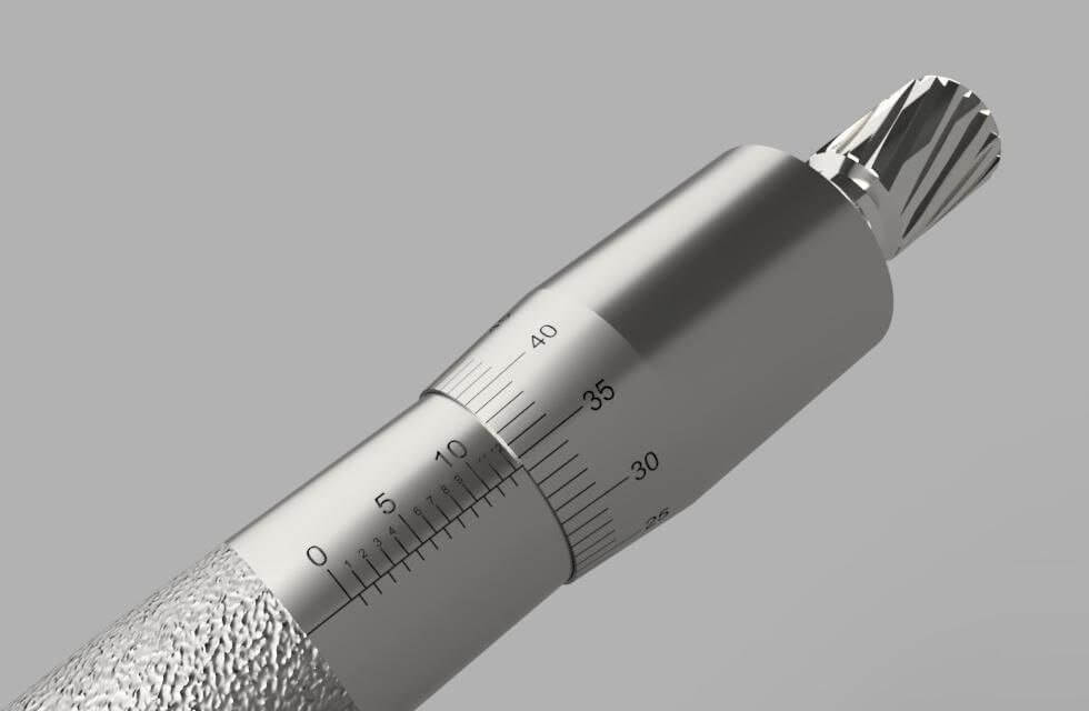 Digital Micrometer - 3D Model by Pictorer