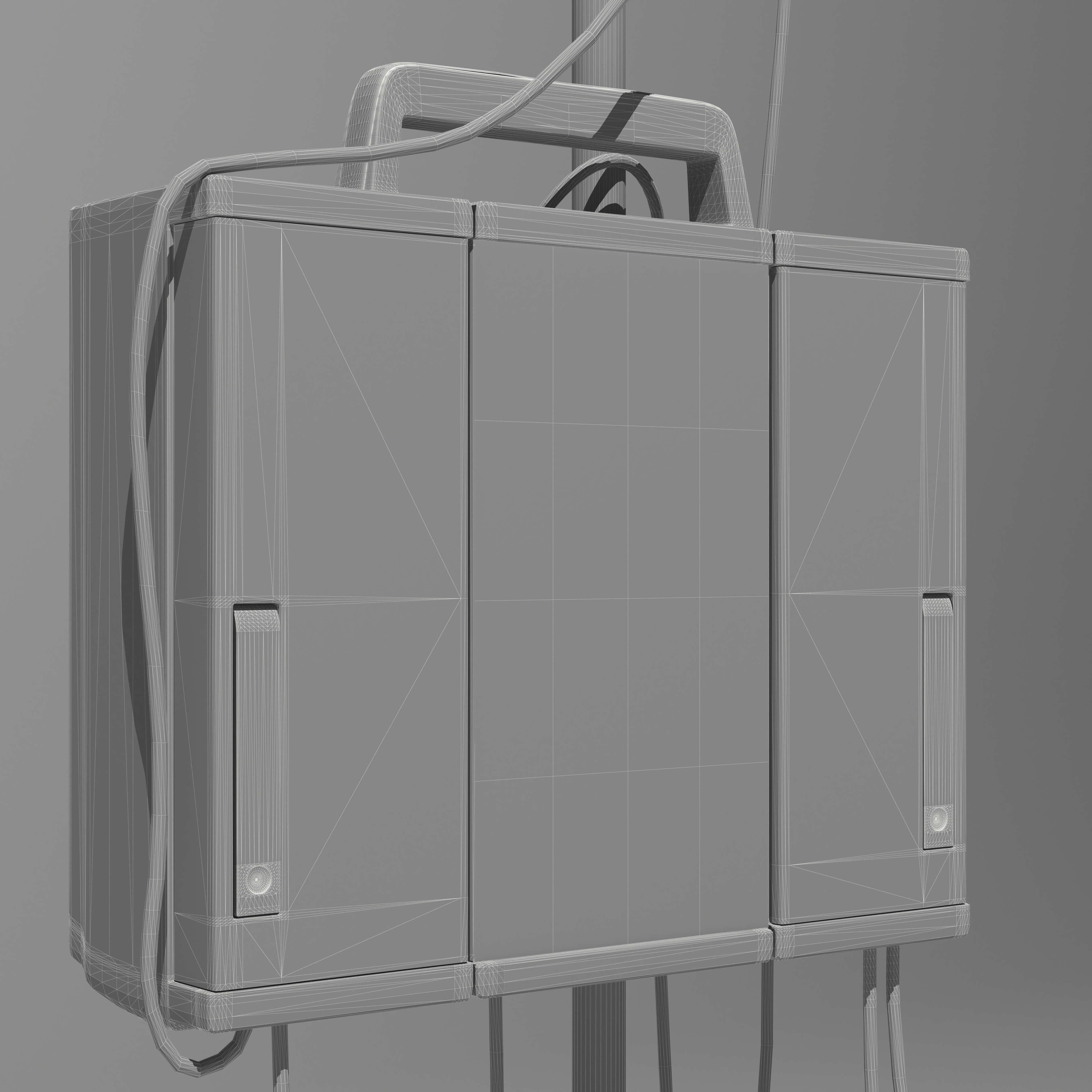 Dual Infusion Pump 4K - 3D Model by Pictorer