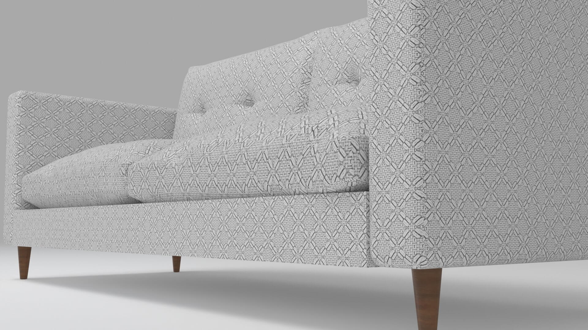 Decorative Sofa - 3D Model by Pictorer
