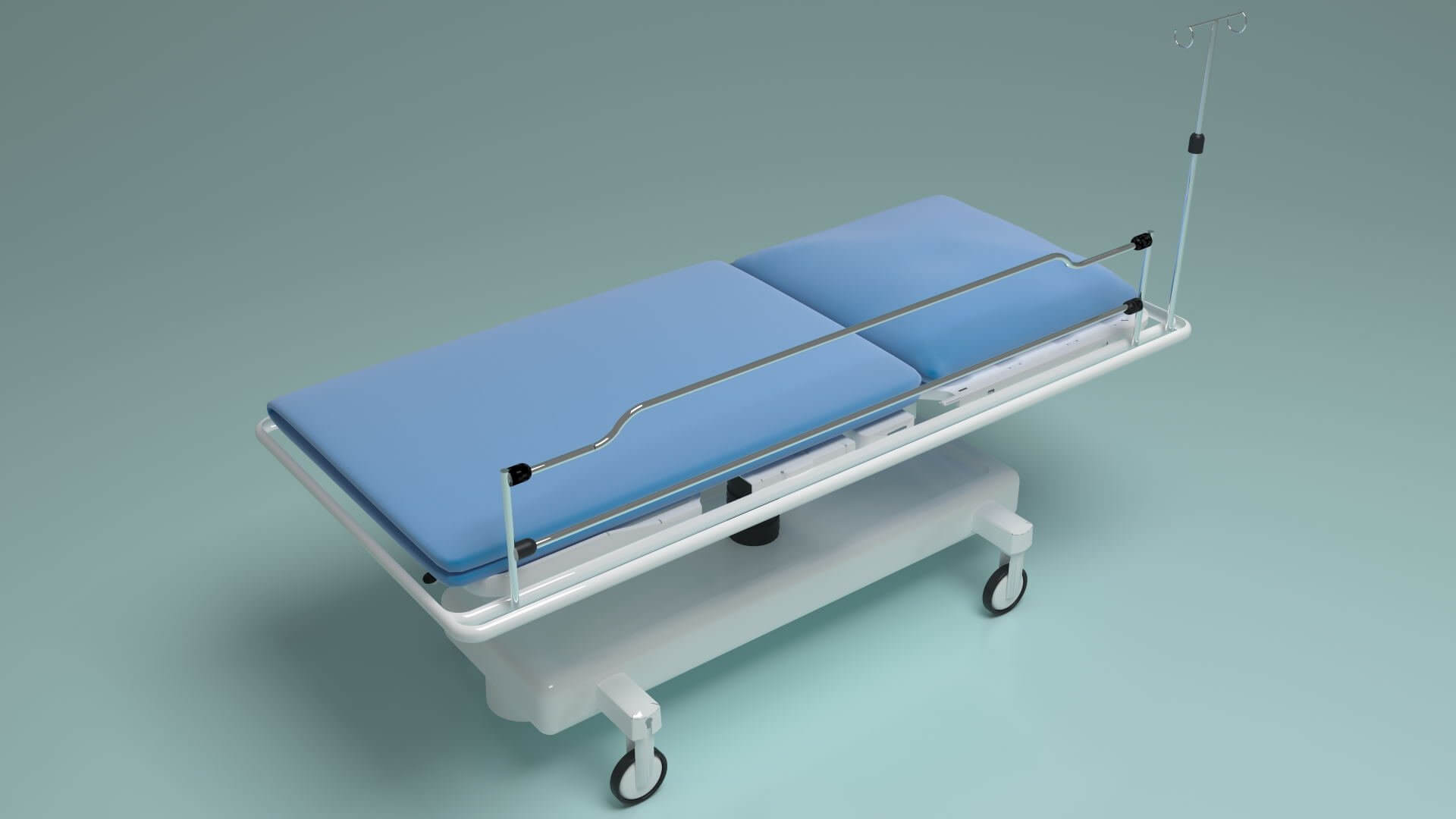 Emergency Service Stretcher - 3D Model by Pictorer