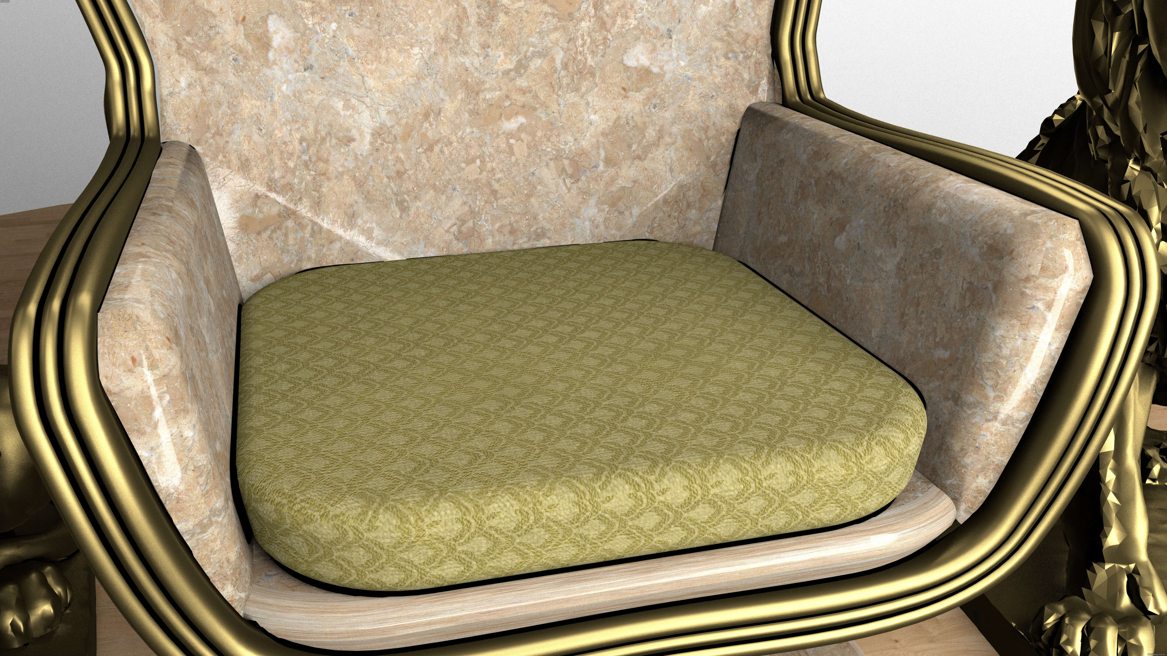 Emperor Throne 8K - 3D Model by Pictorer