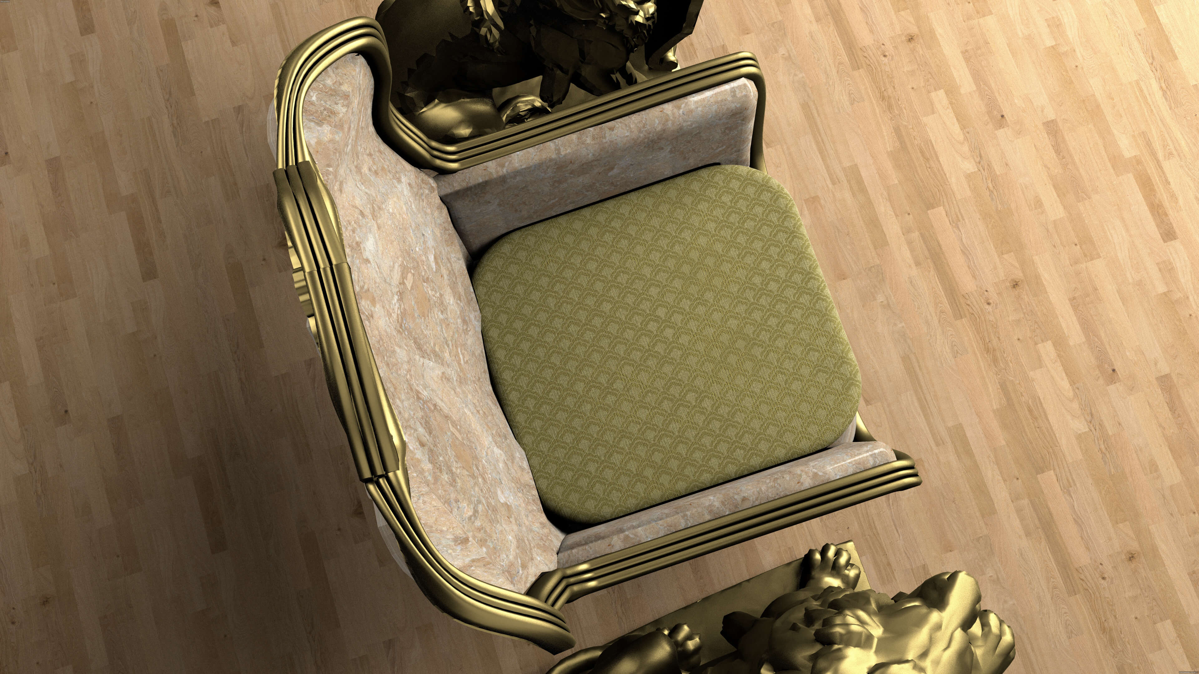 Emperor Throne 8K - 3D Model by Pictorer