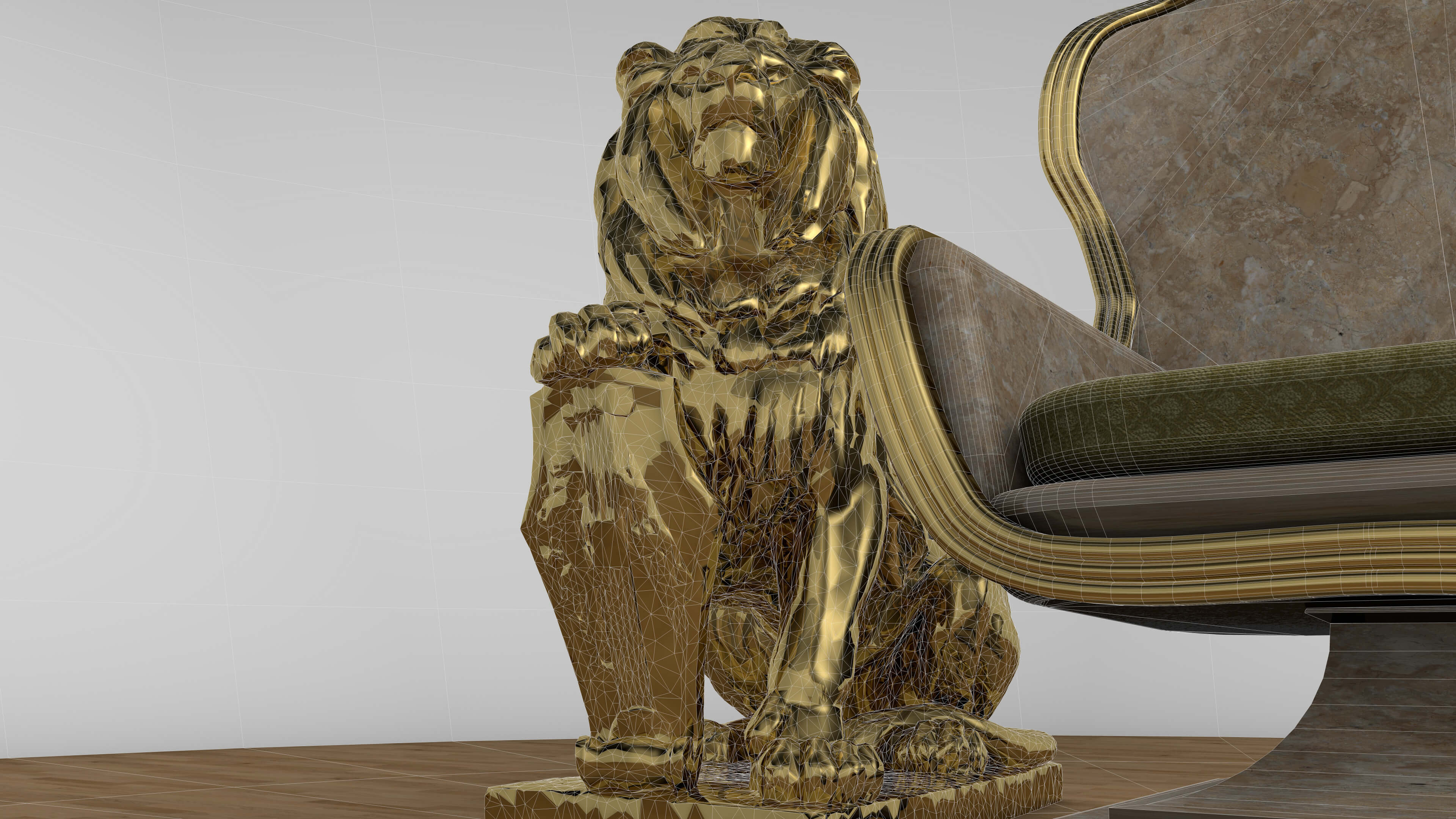 Emperor Throne 8K - 3D Model by Pictorer