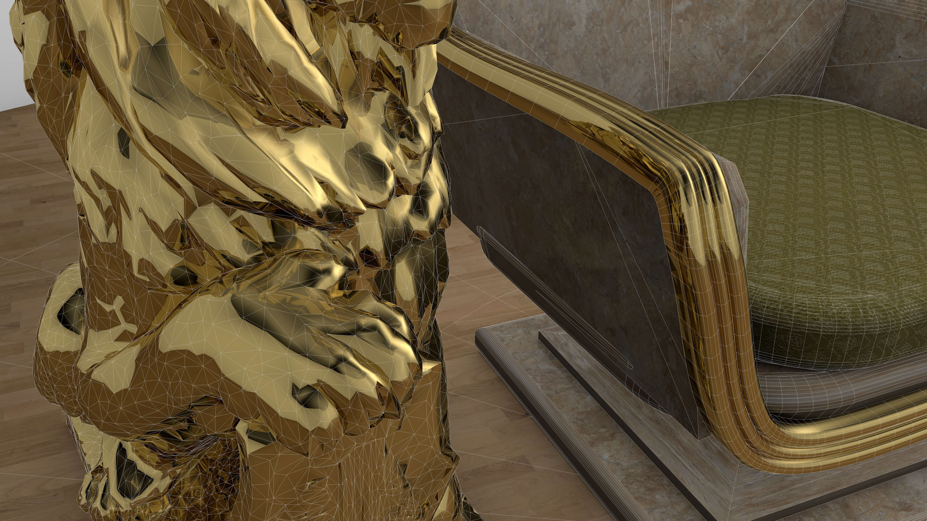 Emperor Throne 8K - 3D Model by Pictorer