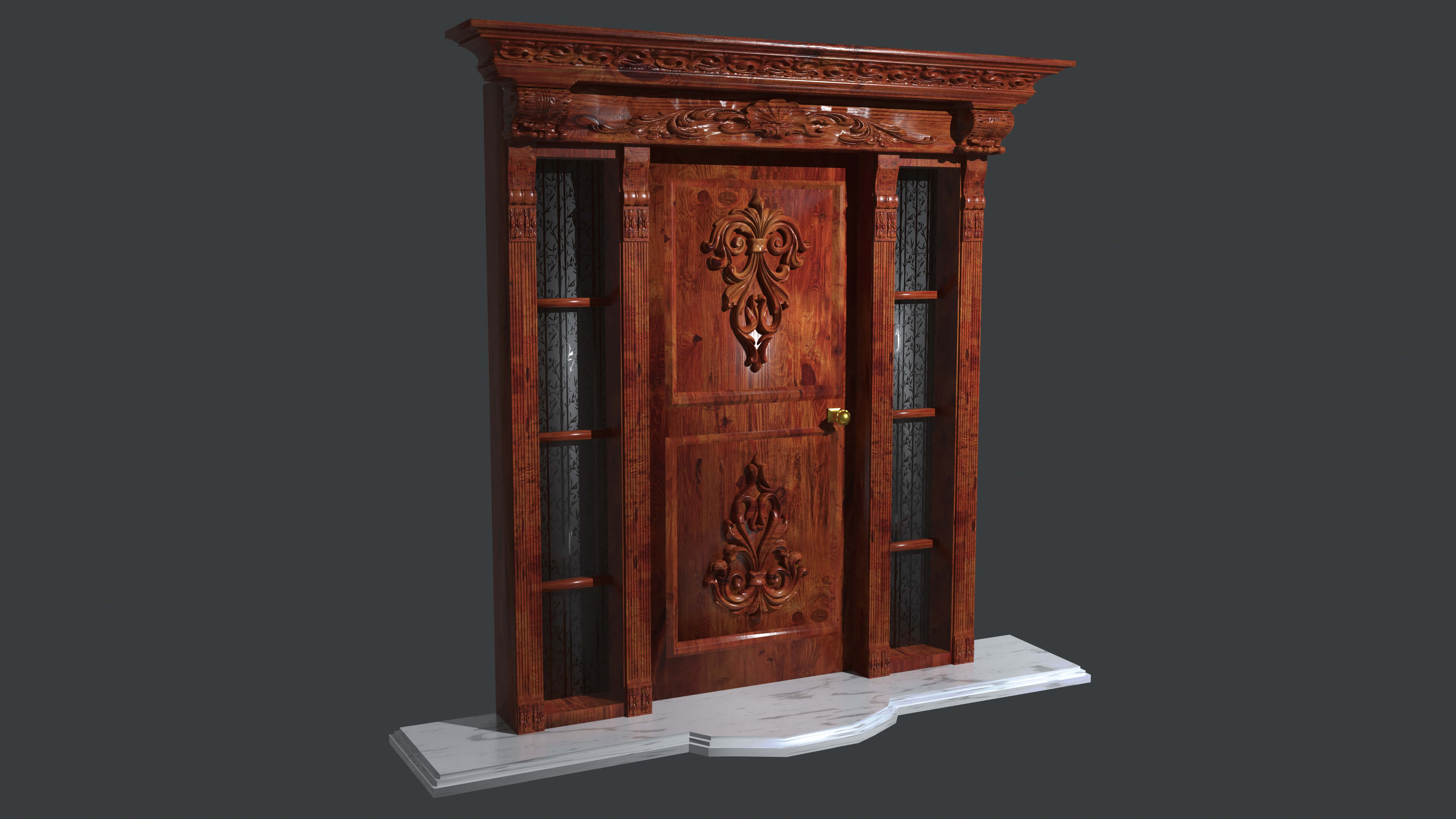 Entrance Door - 3D Model by Pictorer