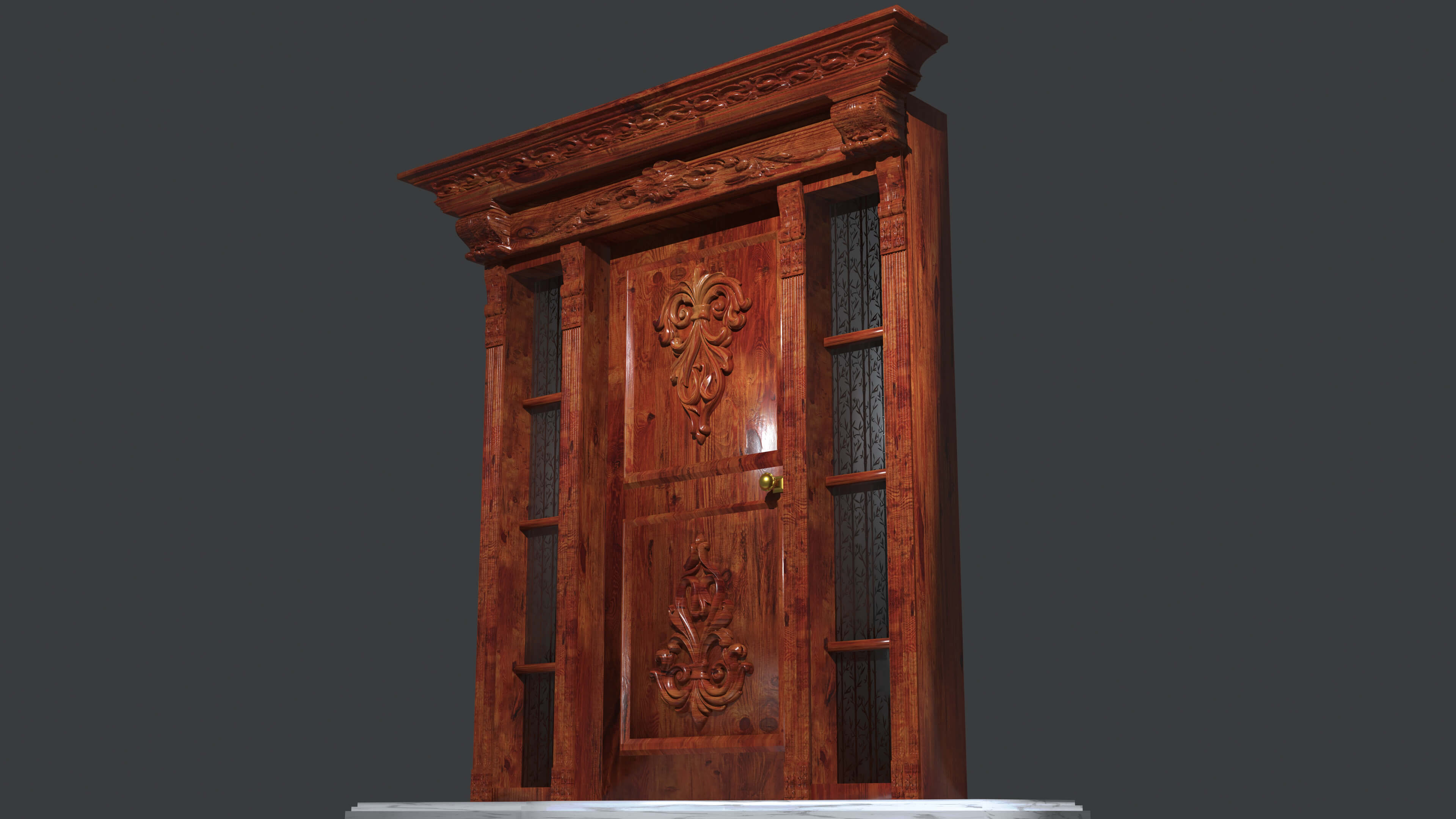Entrance Door - 3D Model by Pictorer