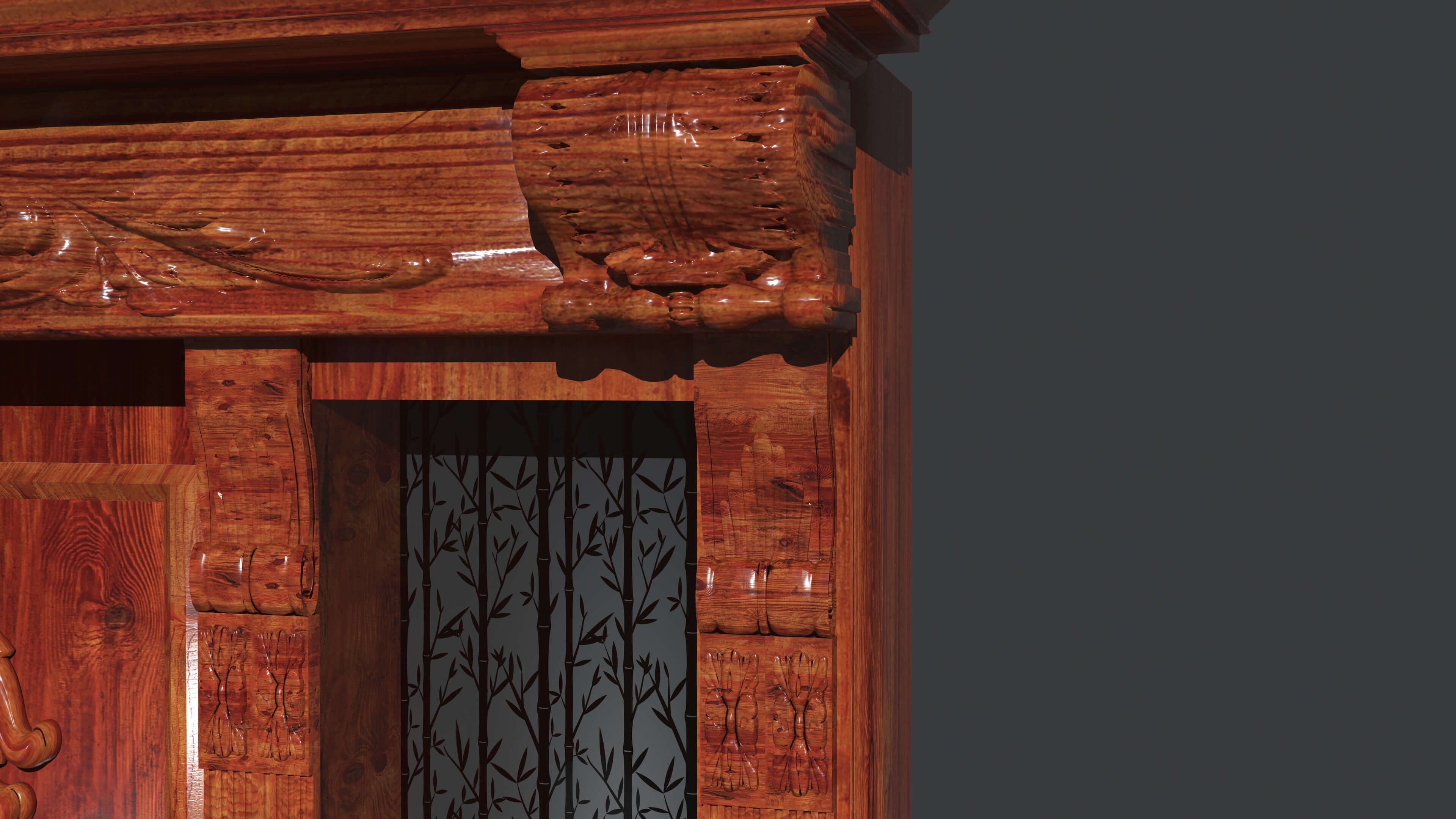 Entrance Door - 3D Model by Pictorer
