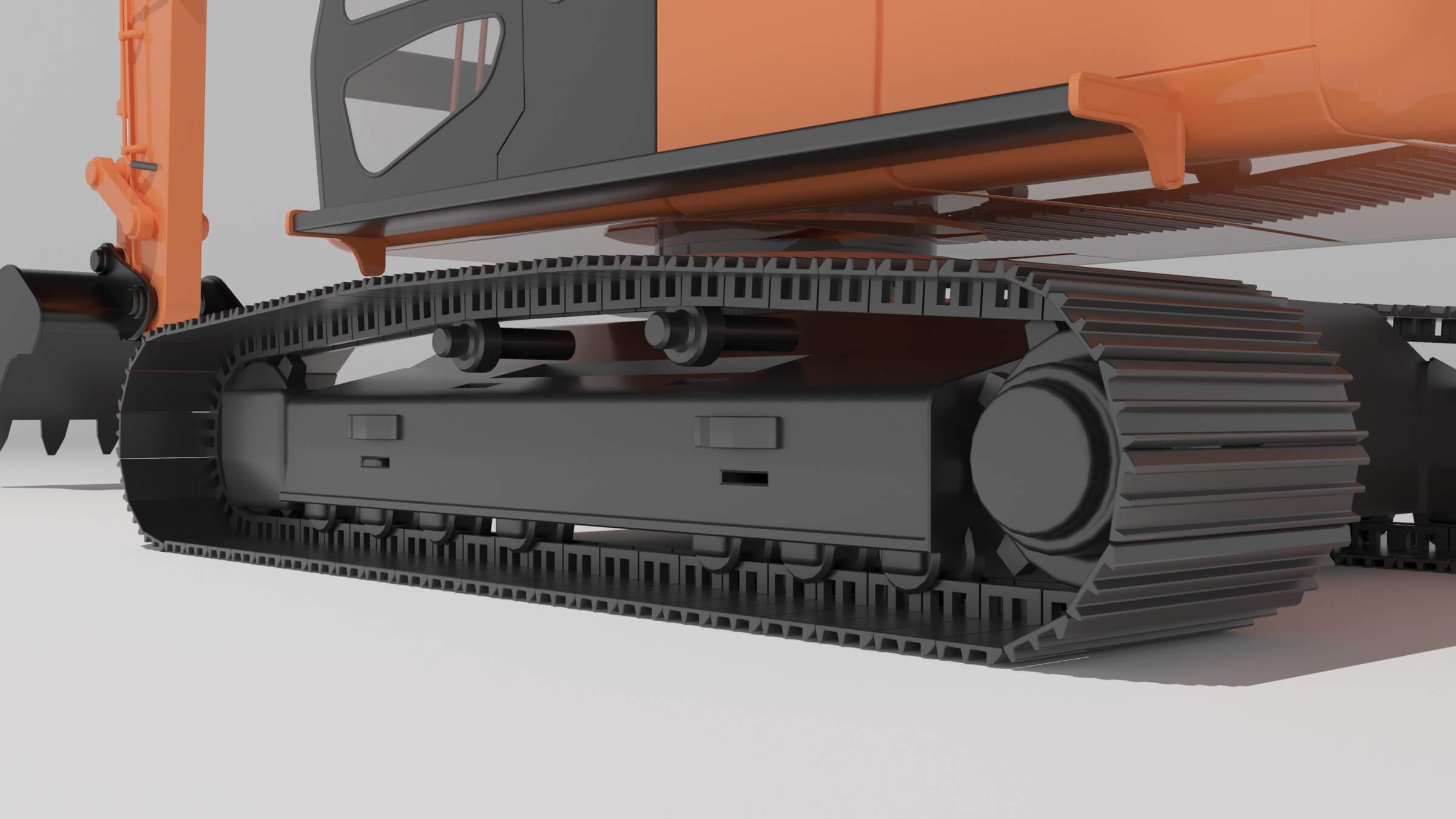 Excavator Machine 4K - 3D Model by Pictorer