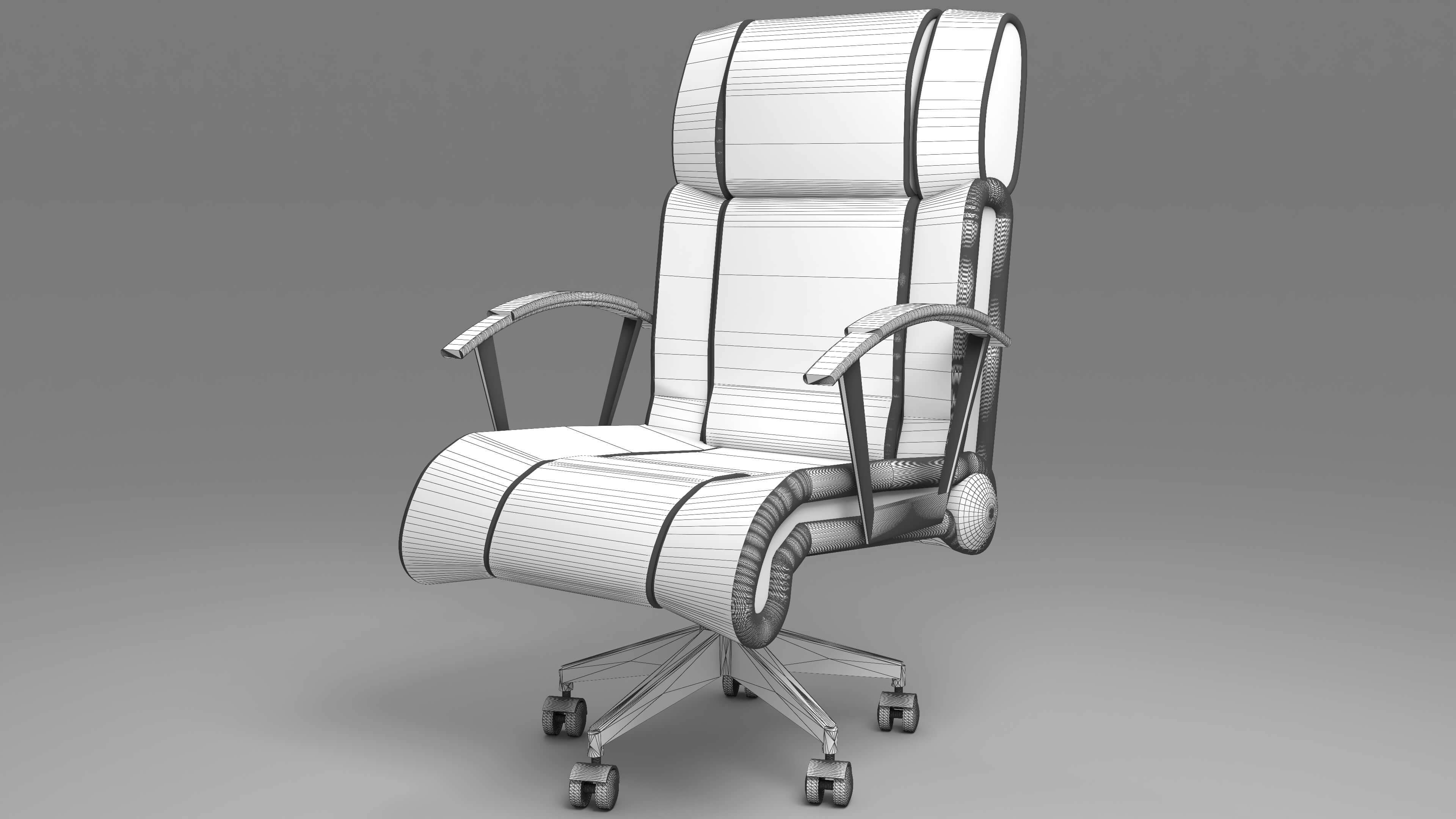 Executive Chair 3 - 4K 3D Model by Pictorer