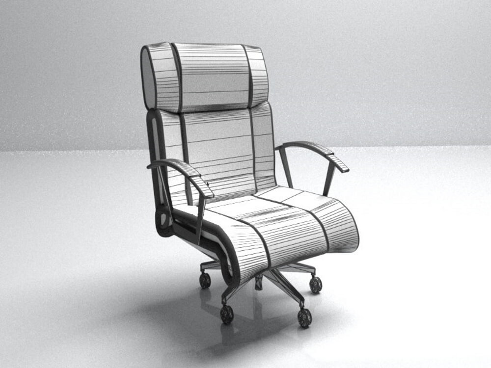 Executive Chair - 3D Model by Pictorer
