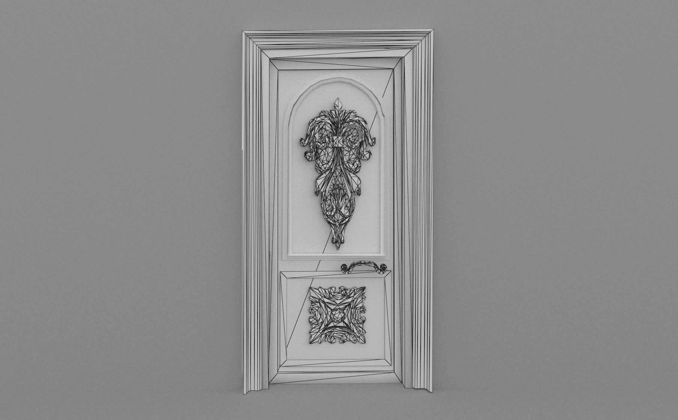 Exterior Door - 3D Model by Pictorer