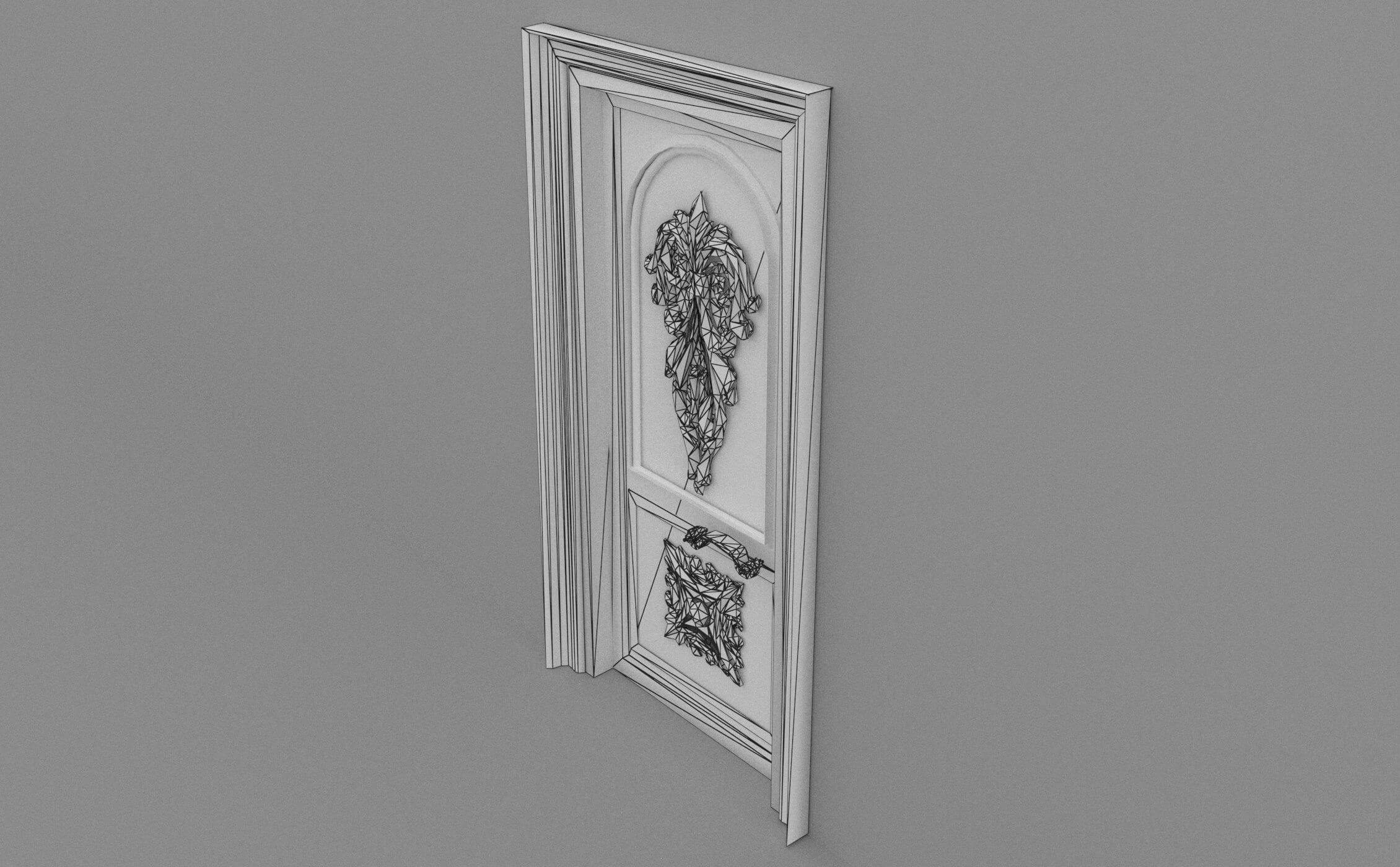 Exterior Door - 3D Model by Pictorer
