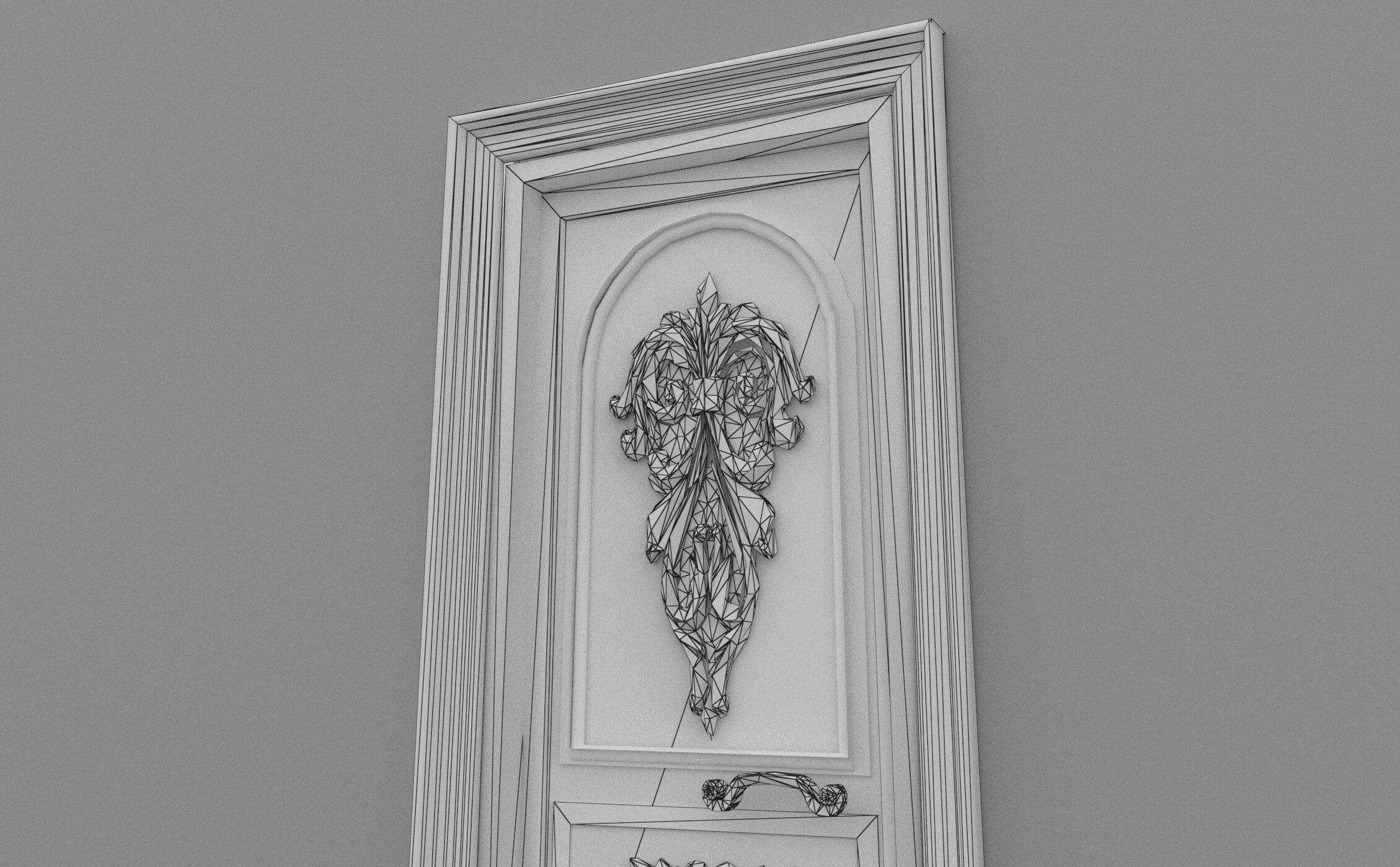 Exterior Door - 3D Model by Pictorer