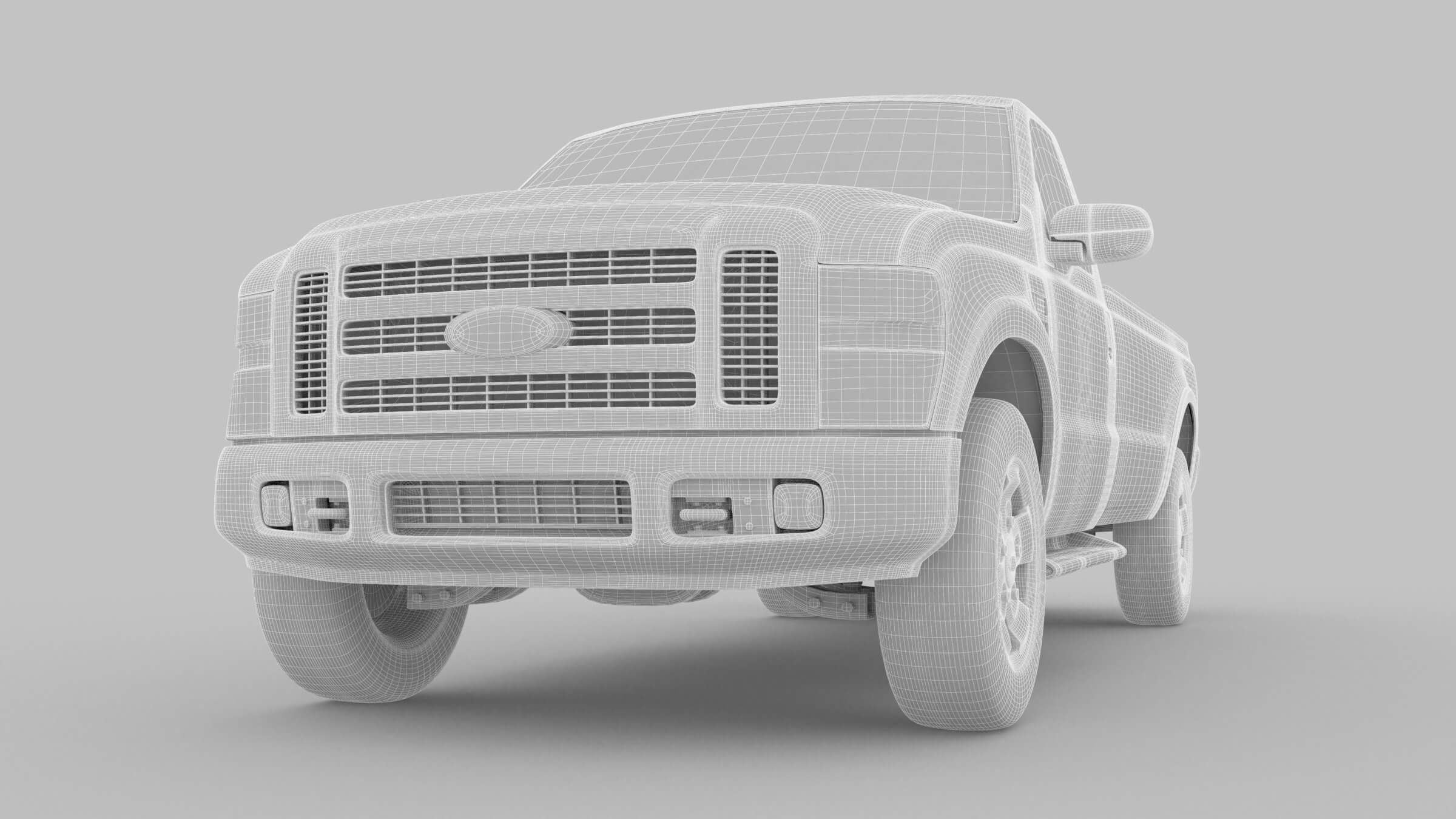 Ford F-250 2010 - 4K 3D Model by Pictorer