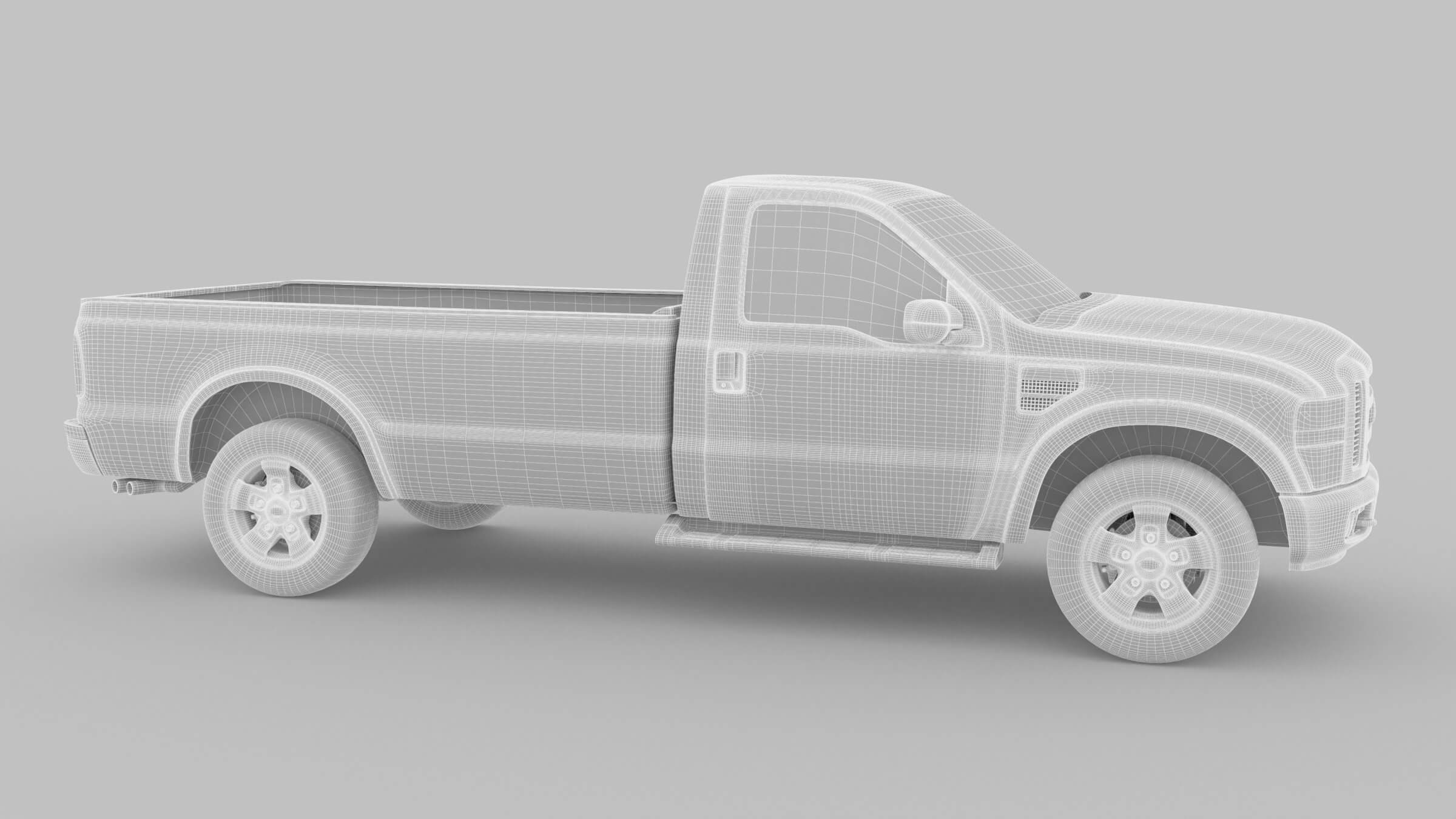 Ford F-250 2010 - 4K 3D Model by Pictorer