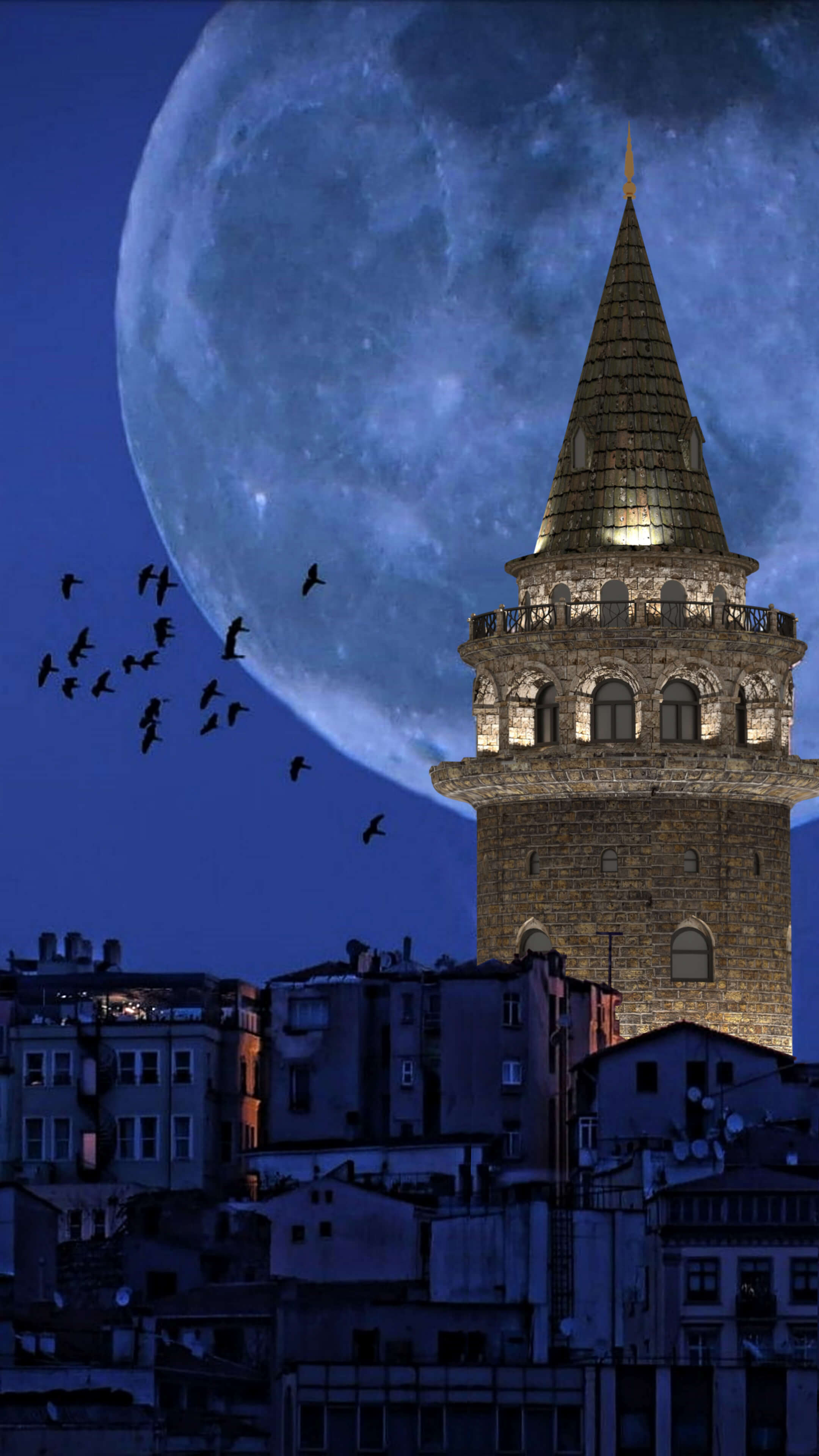 Galata Tower 8K - 3D Model by Pictorer
