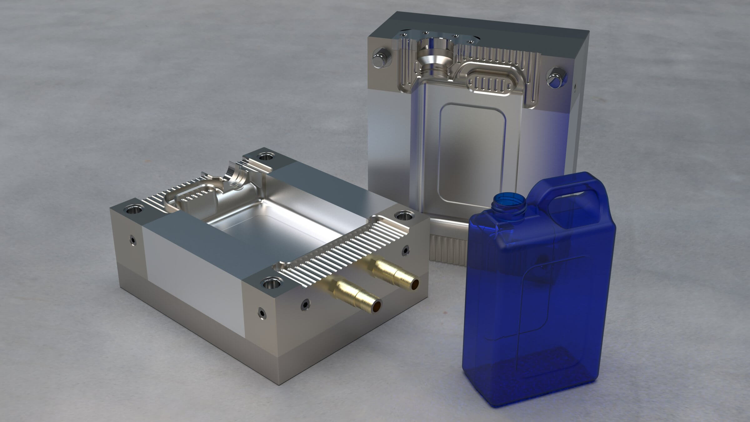 Gallon and Mold 4K - 3D Model by Pictorer