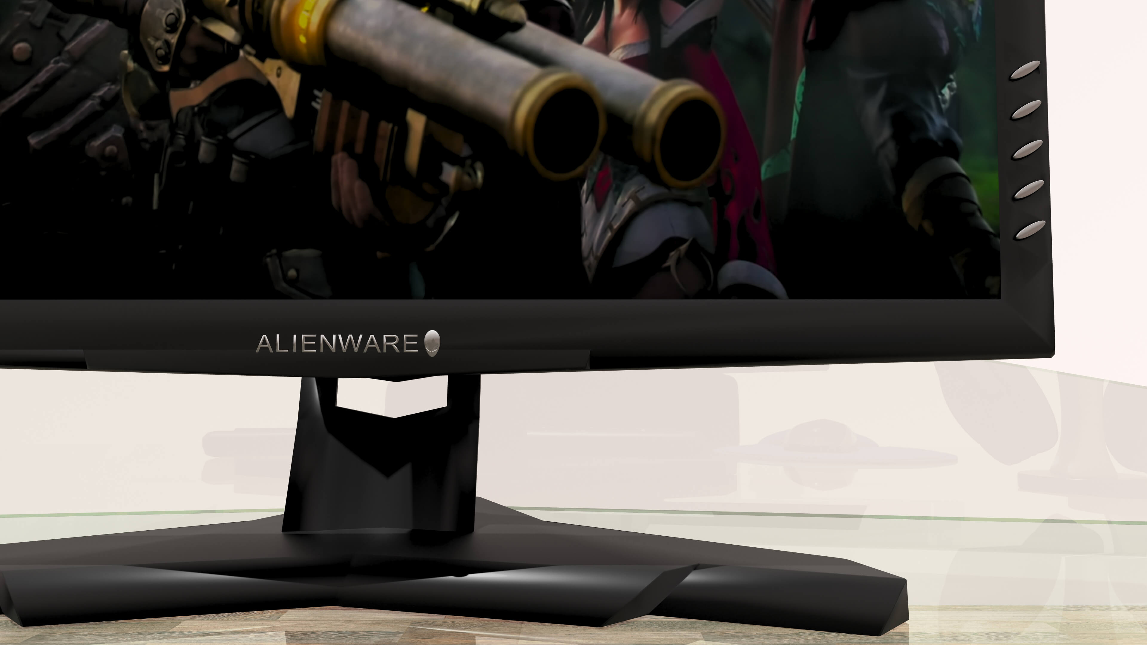 Gaming Setup - 3D Model by Pictorer