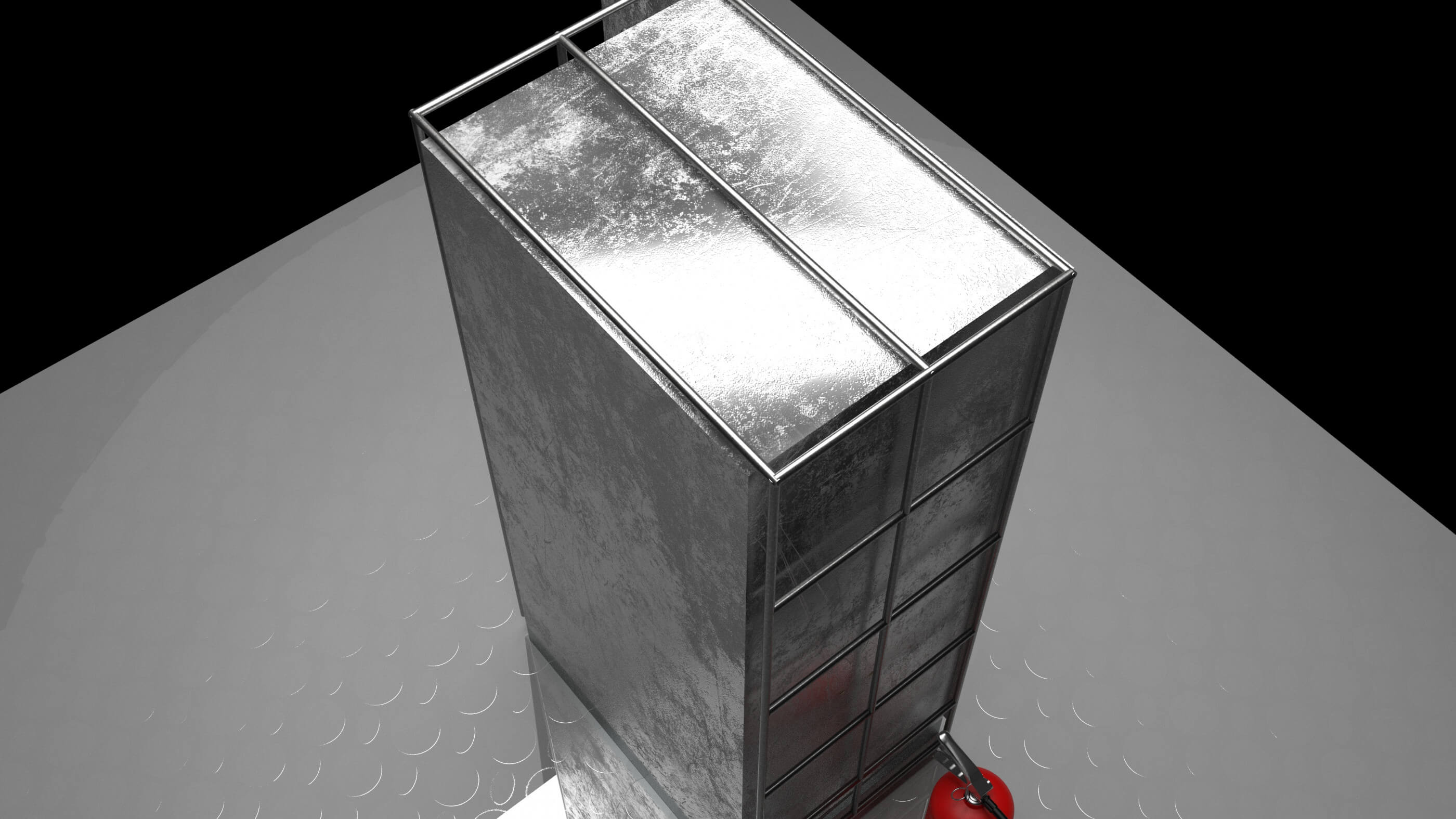 Gas Tube Cabinet 4K - 3D Model by Pictorer