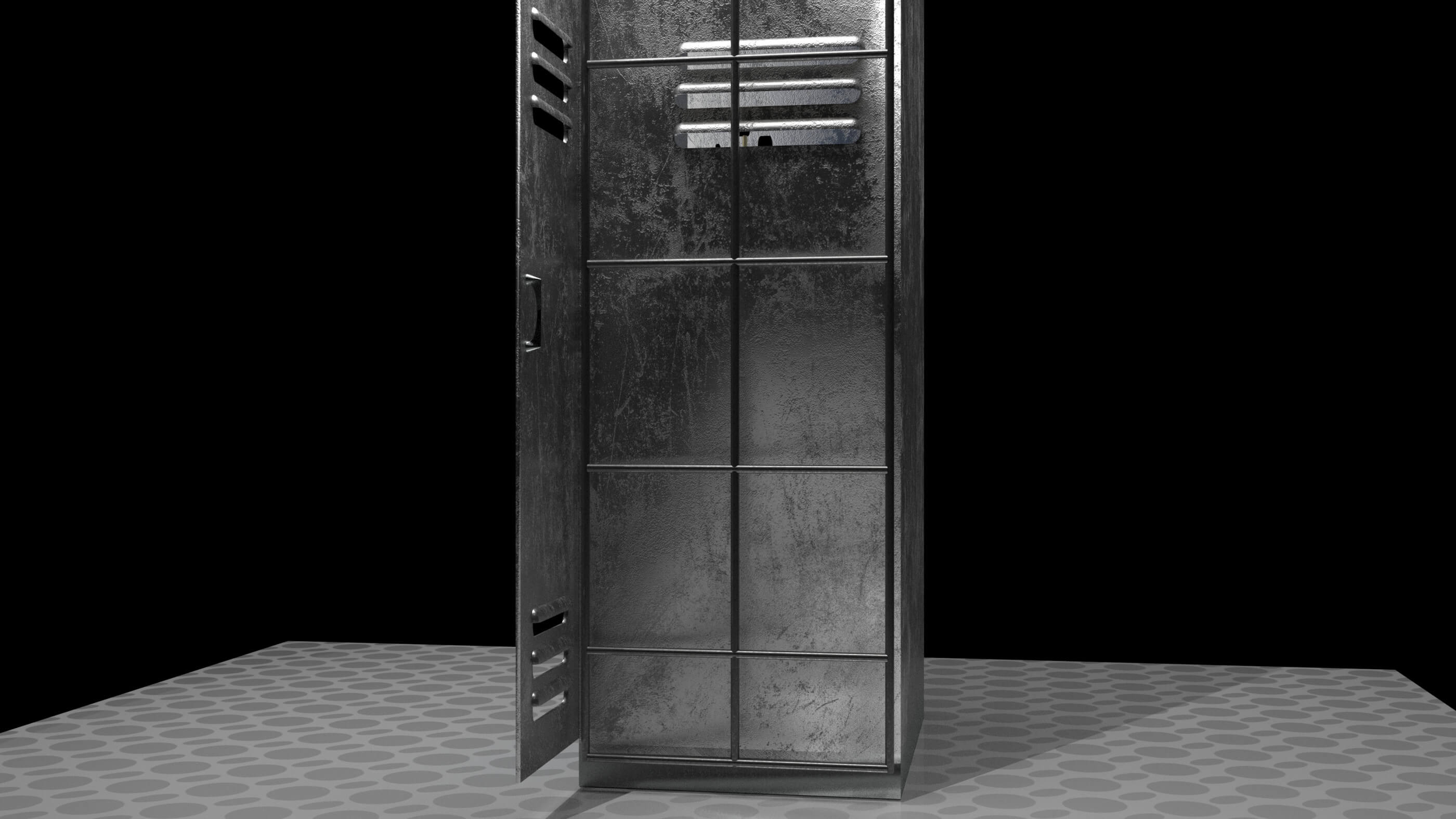 Gas Tube Cabinet 4K - 3D Model by Pictorer