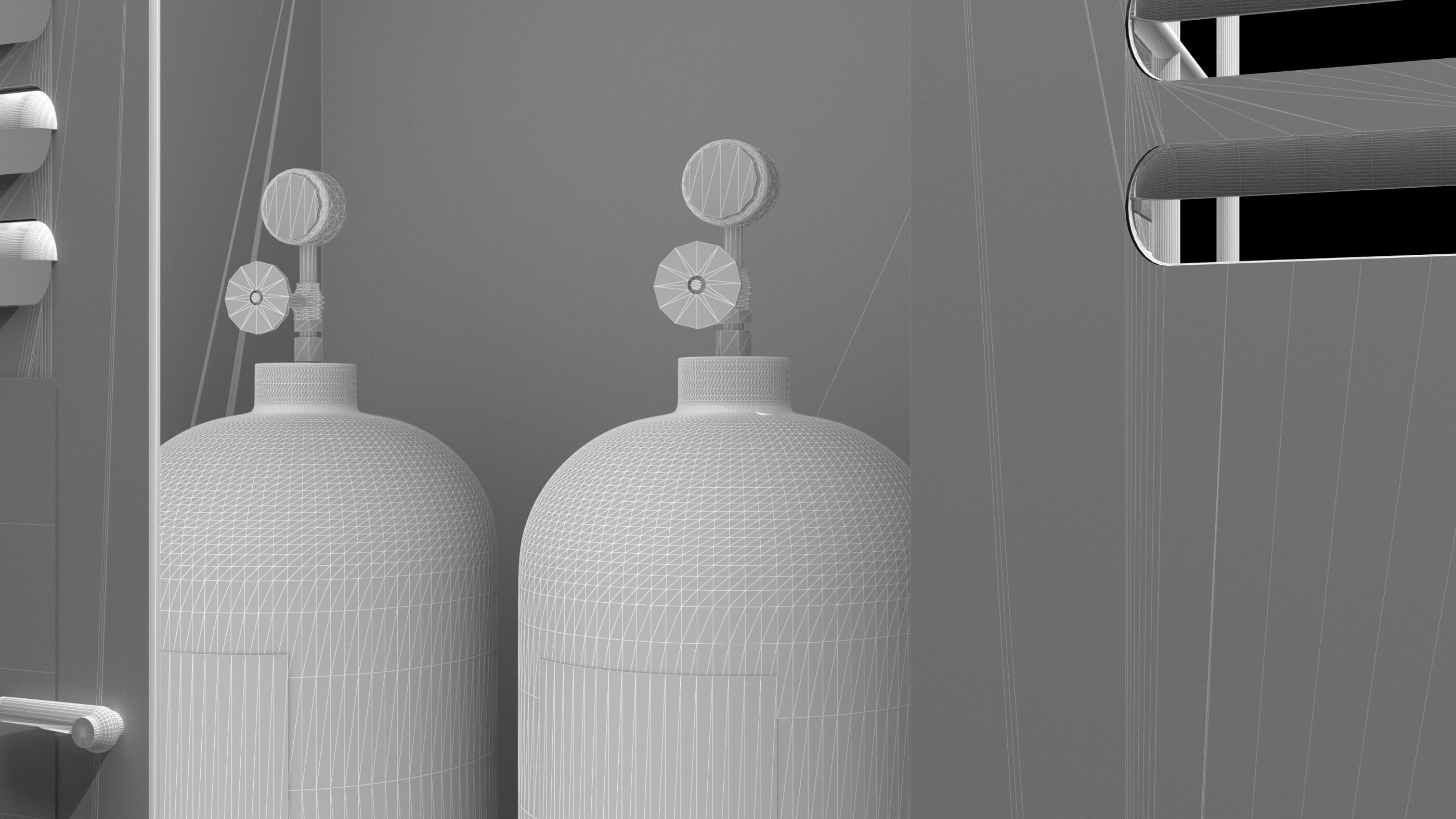 Gas Tube Cabinet 4K - 3D Model by Pictorer