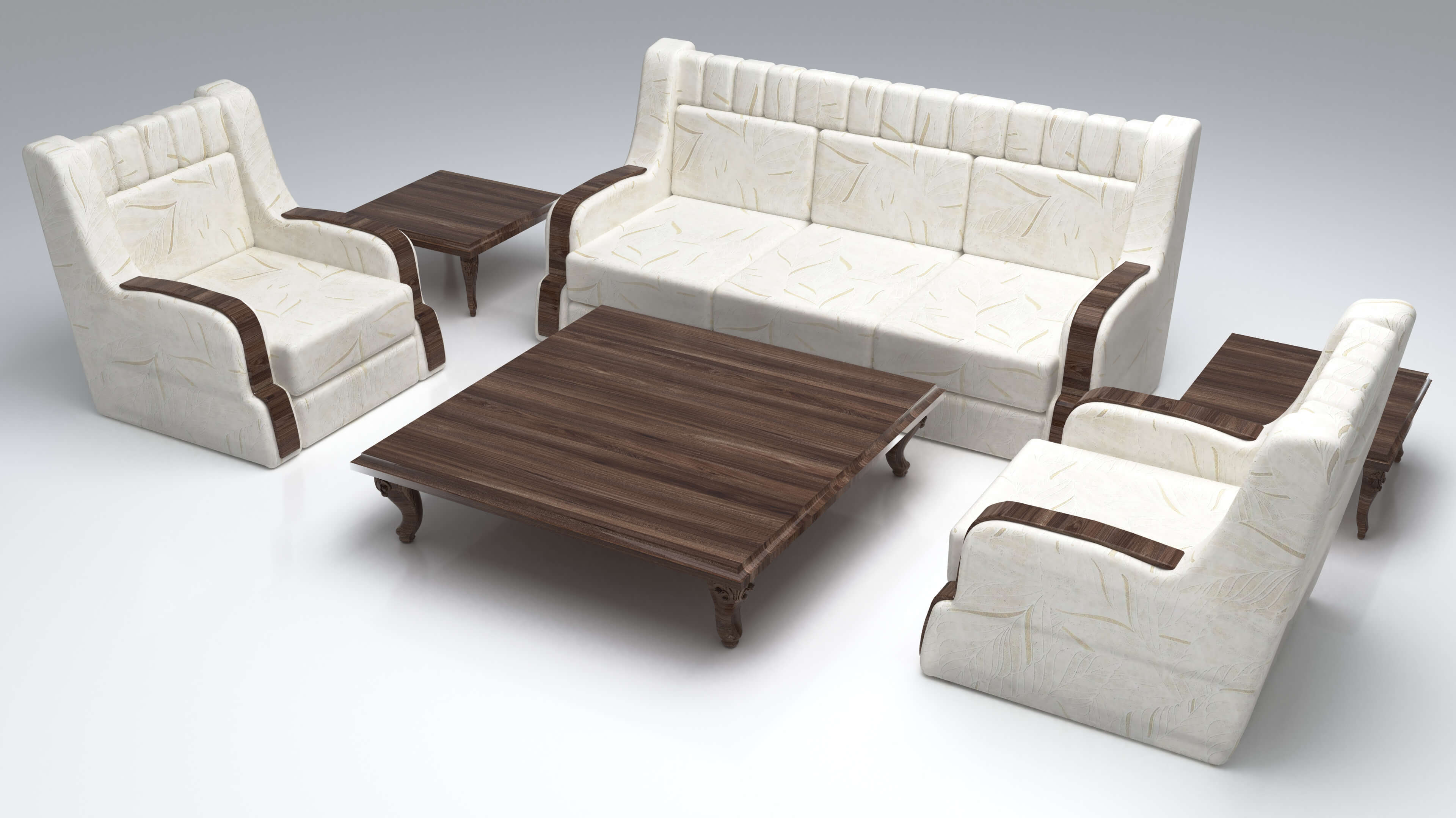 Home Hall Set - 3D Model by Pictorer