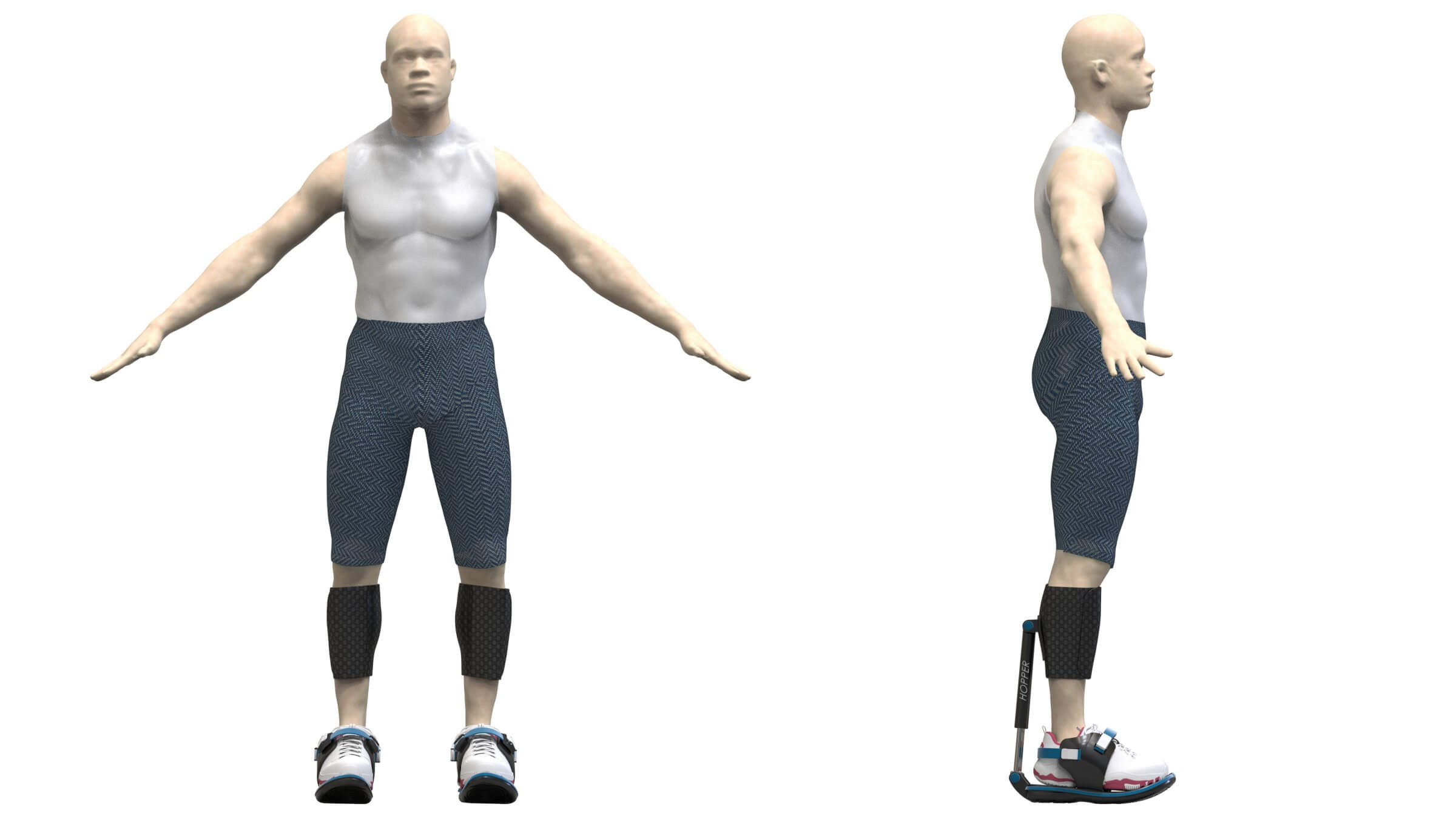 Hopper - Running Assistant 3D Model by Pictorer