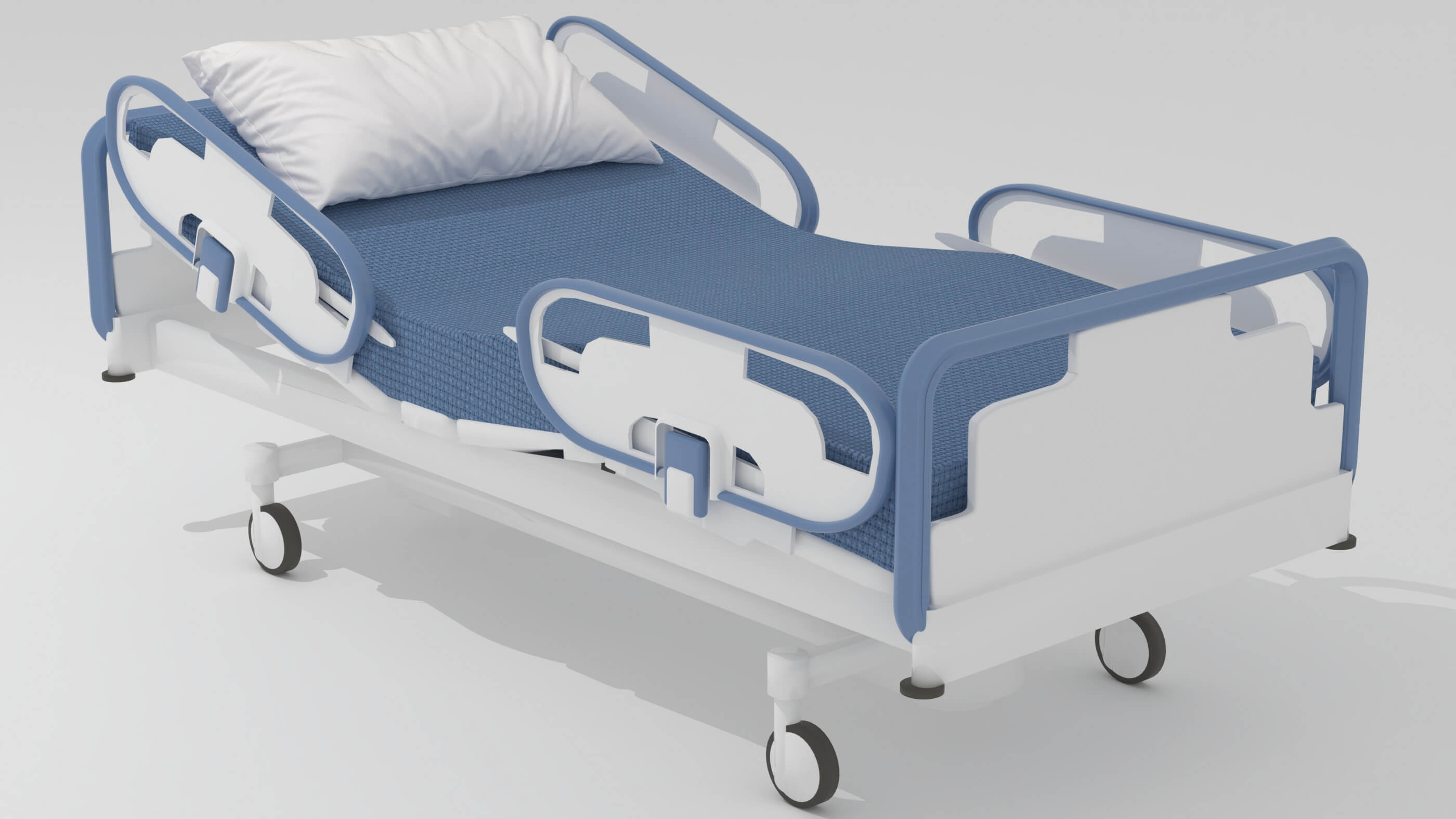 Hospital Bed 6 - 4K 3D Model by Pictorer