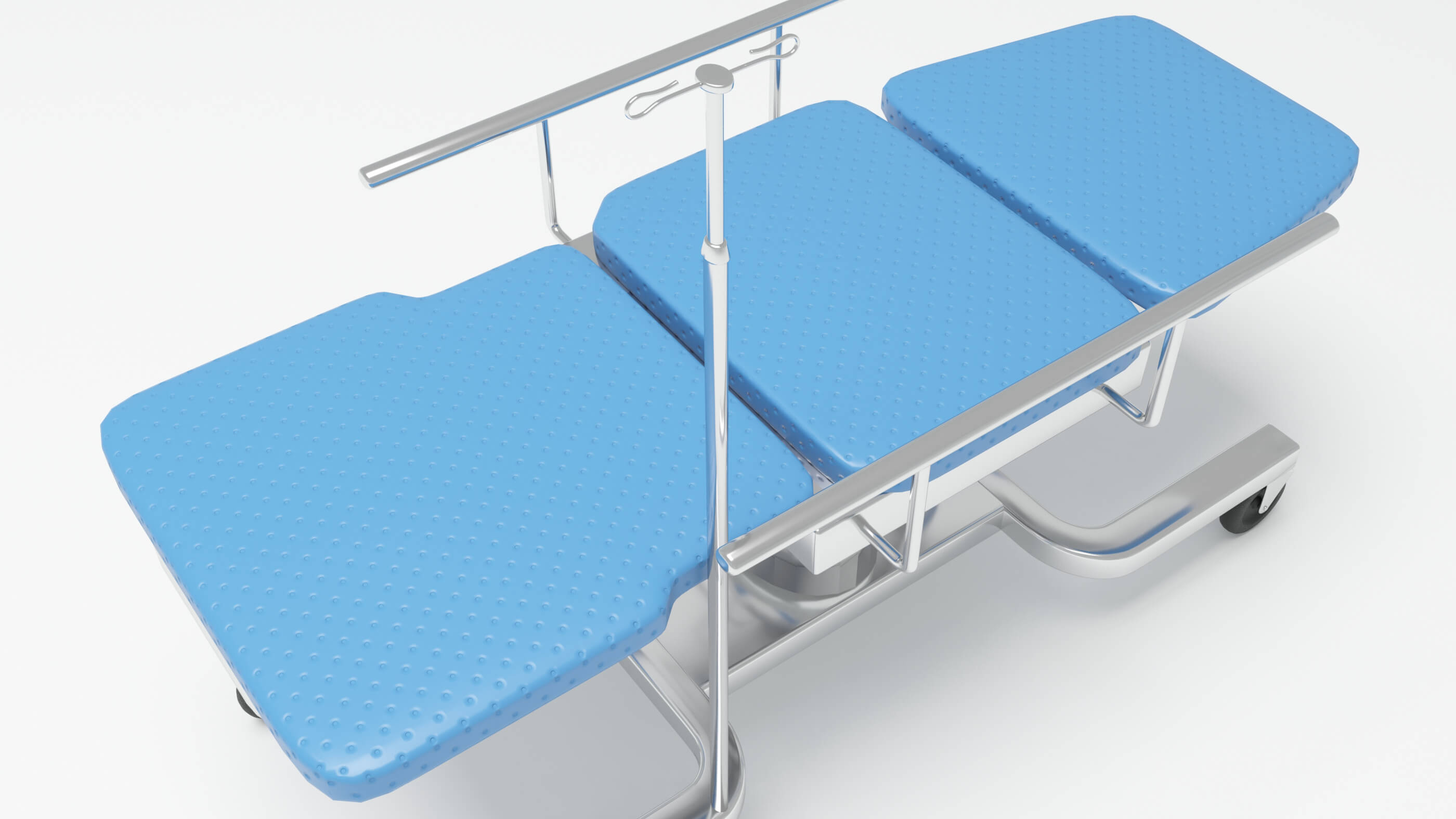 Hospital Stretcher 4K - 3D Model by Pictorer