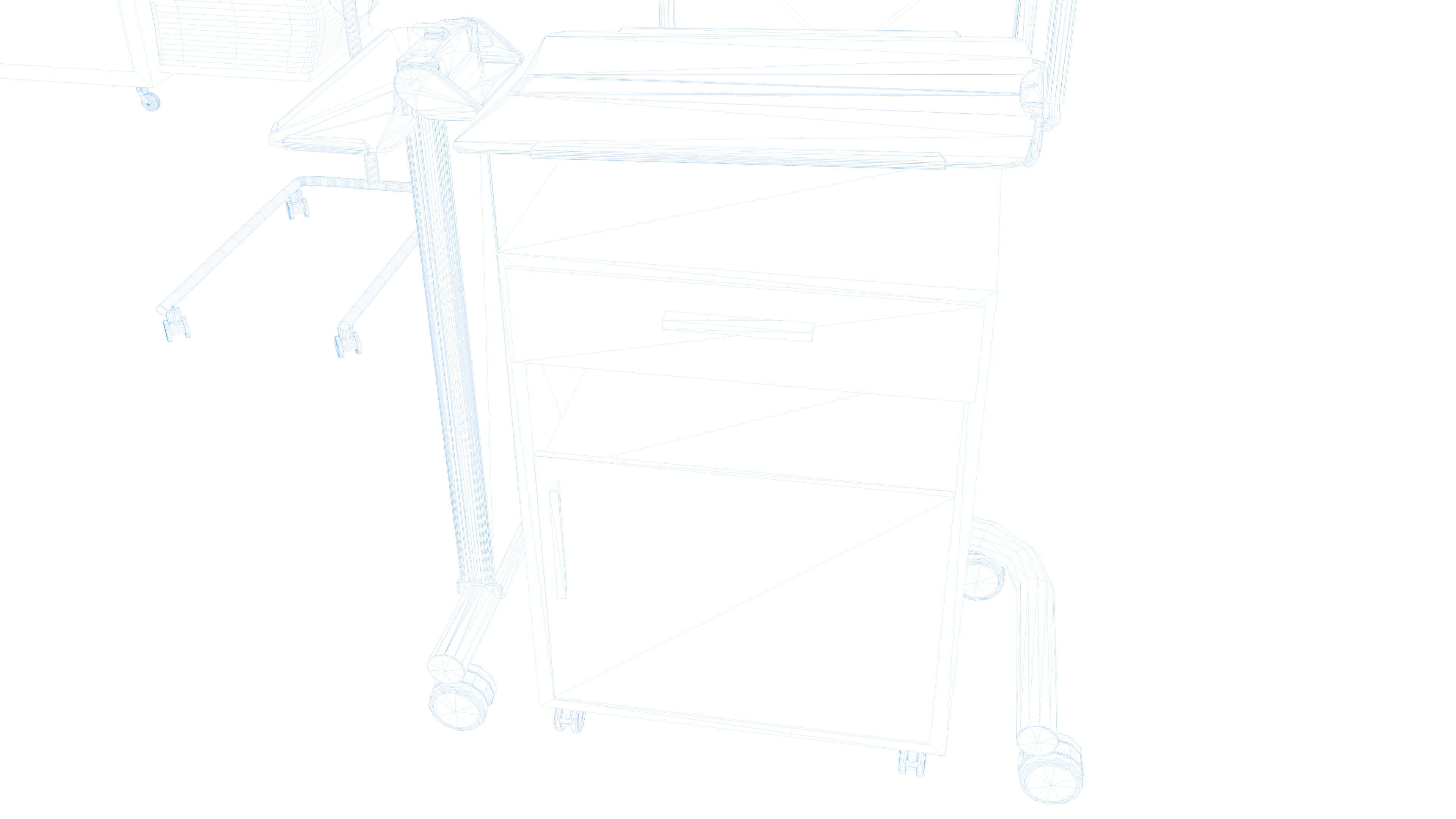 Hospital Trolleys Bundle - 3D Model by Pictorer