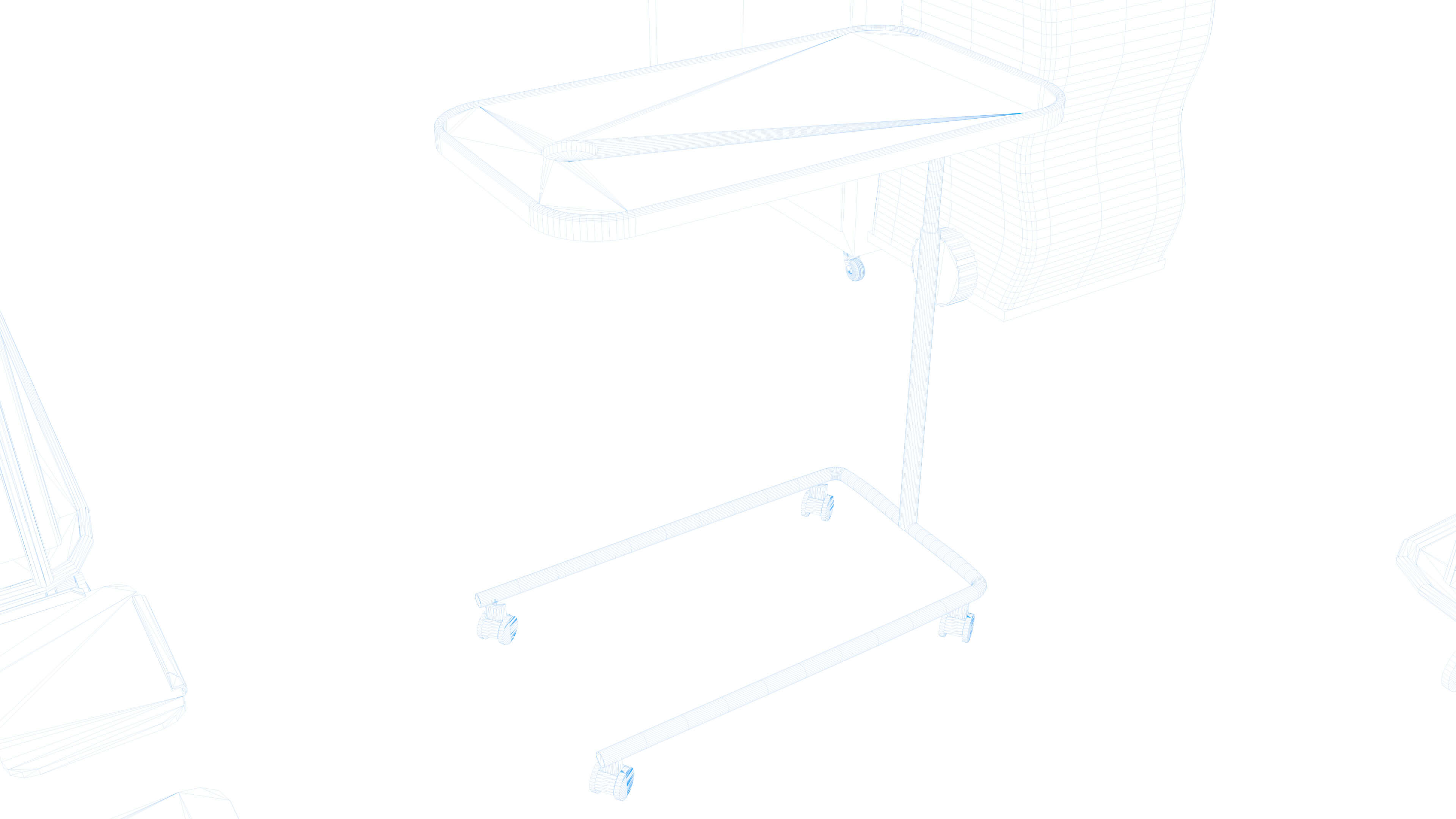 Hospital Trolleys Bundle - 3D Model by Pictorer