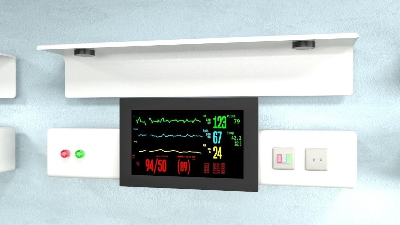 Hospital Ward 2 - 3D Model by Pictorer