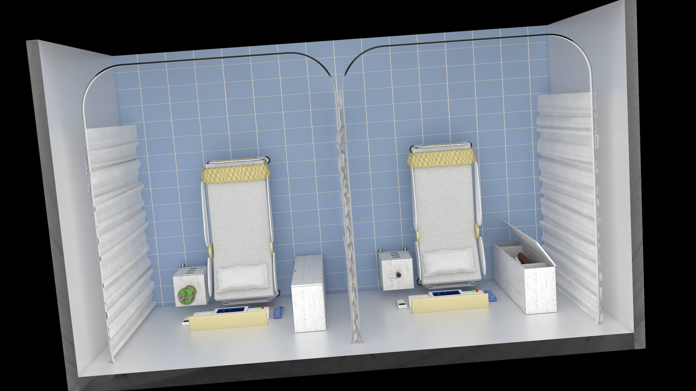 Hospital Ward 5 - 4K 3D Model by Pictorer