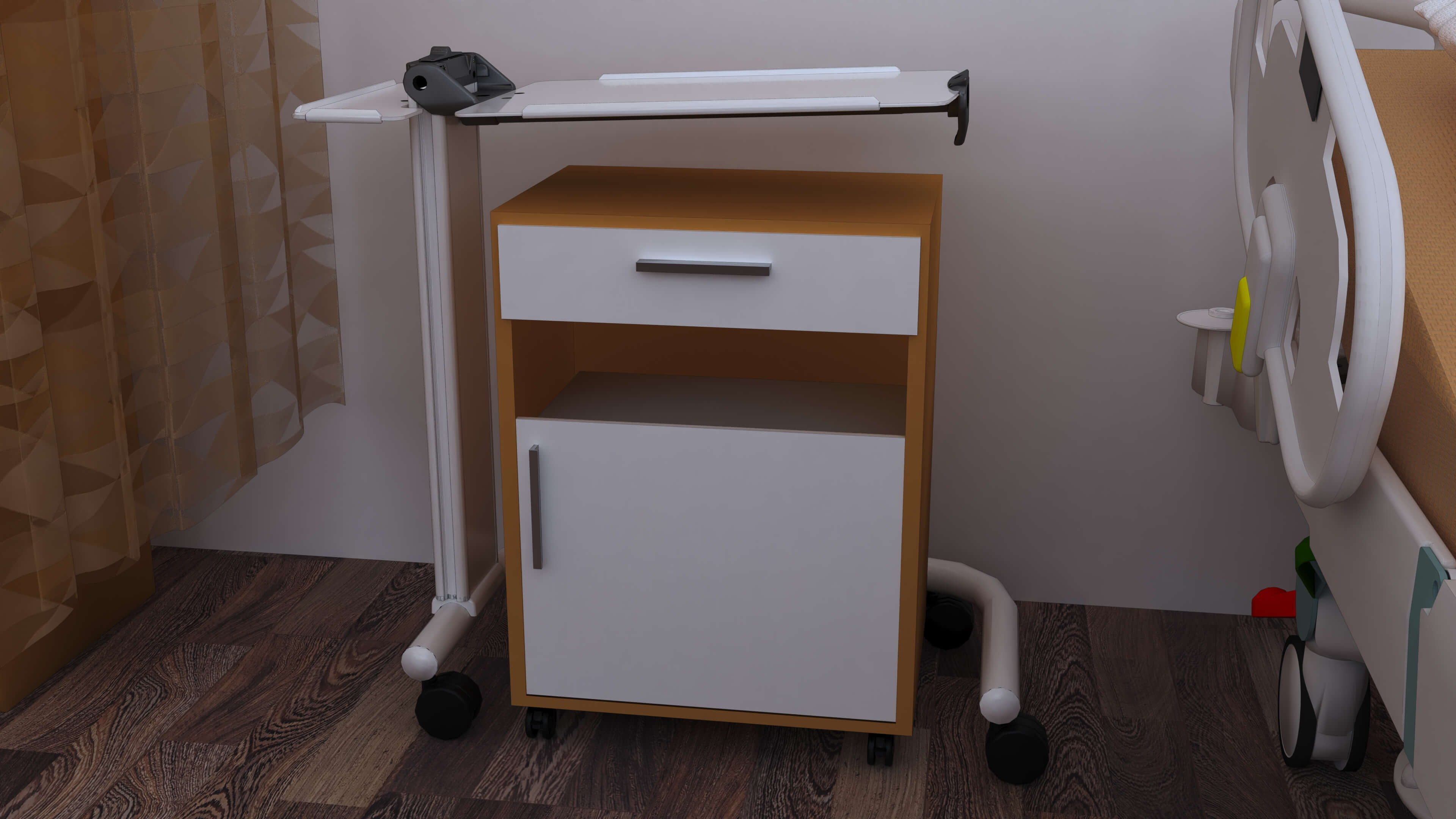 Hospital Ward 6 - 4K 3D Model by Pictorer