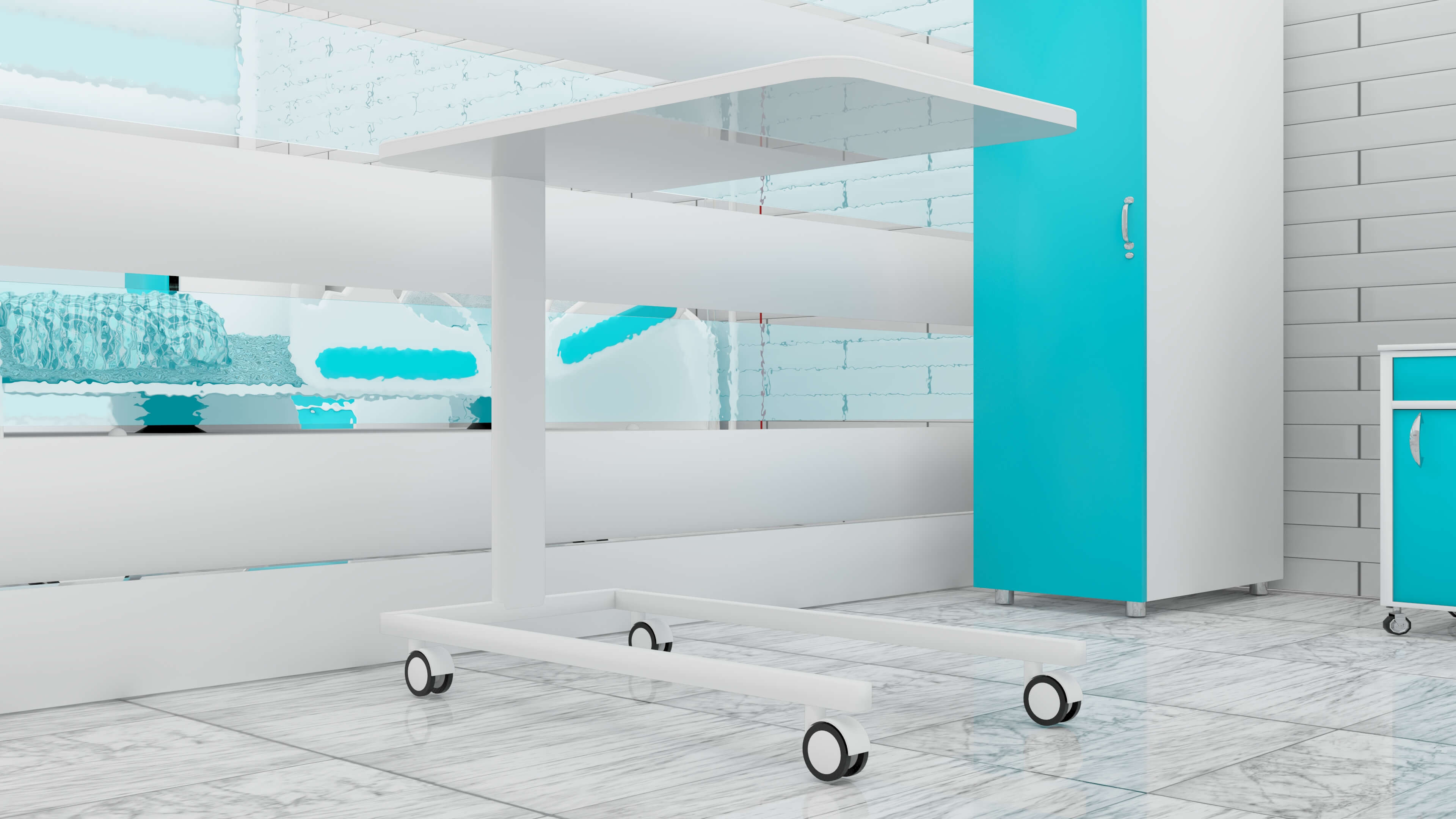 Hospital Ward 7 - 4K 3D Model by Pictorer