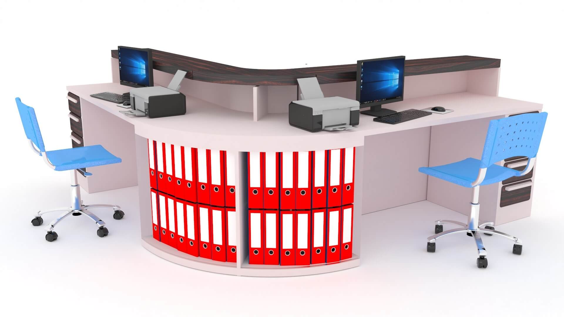 Information Desk - 3D Model by Pictorer