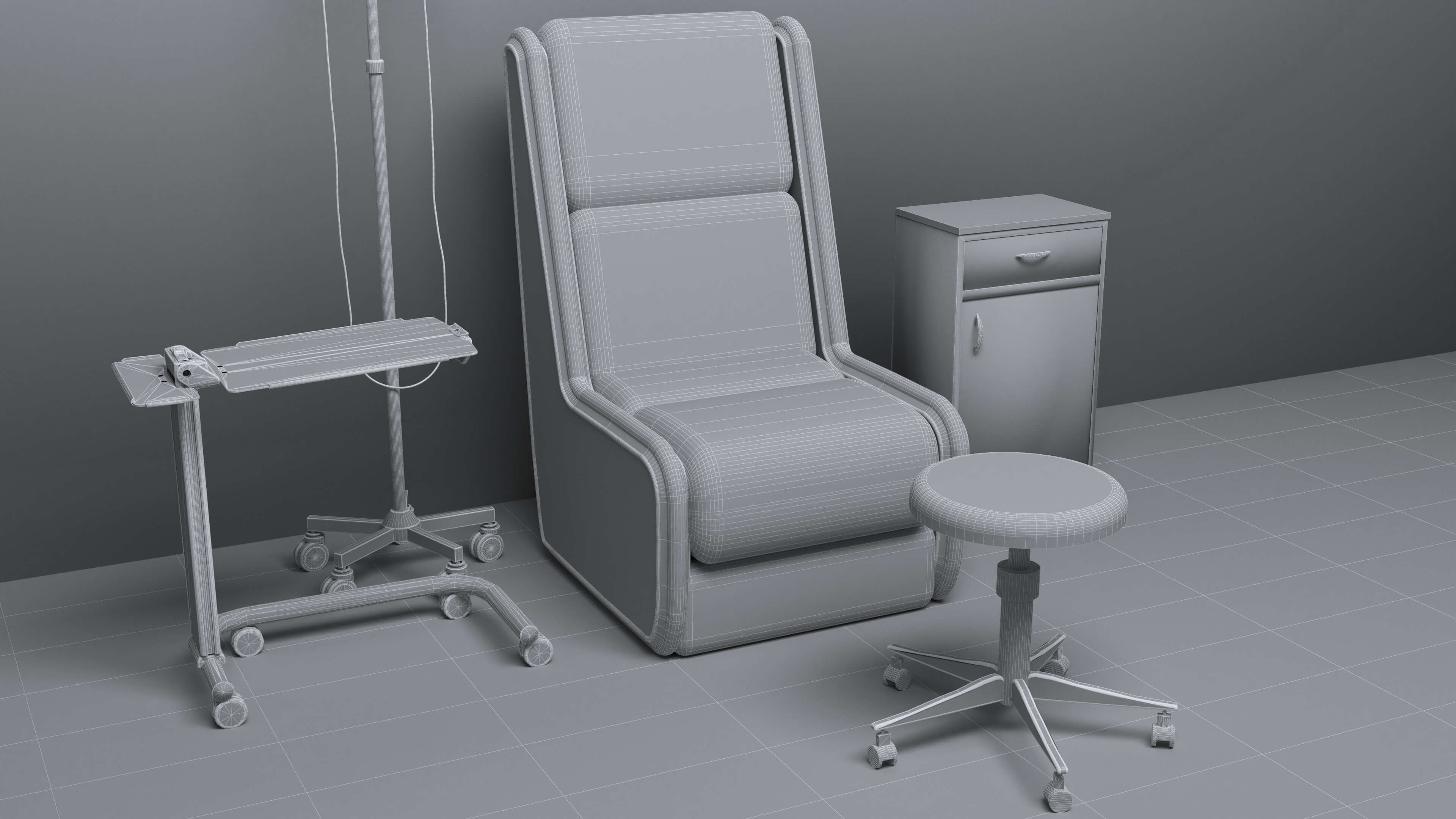Injection Unit 4K - 3D Model by Pictorer