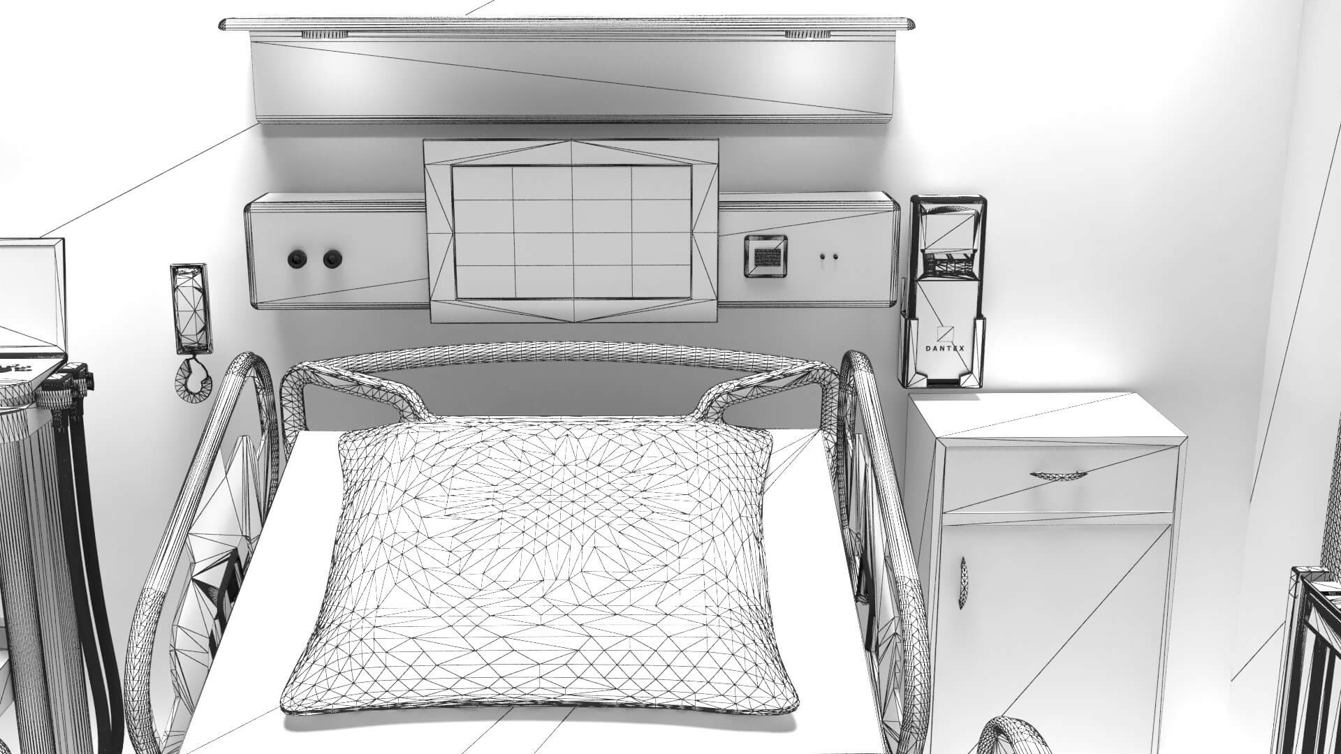 Intensive Care Unit 2 - 3D Model by Pictorer