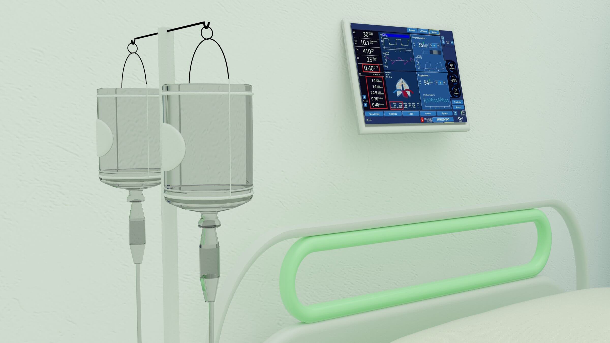 Intensive Care Unit 3 - 4K 3D Model by Pictorer