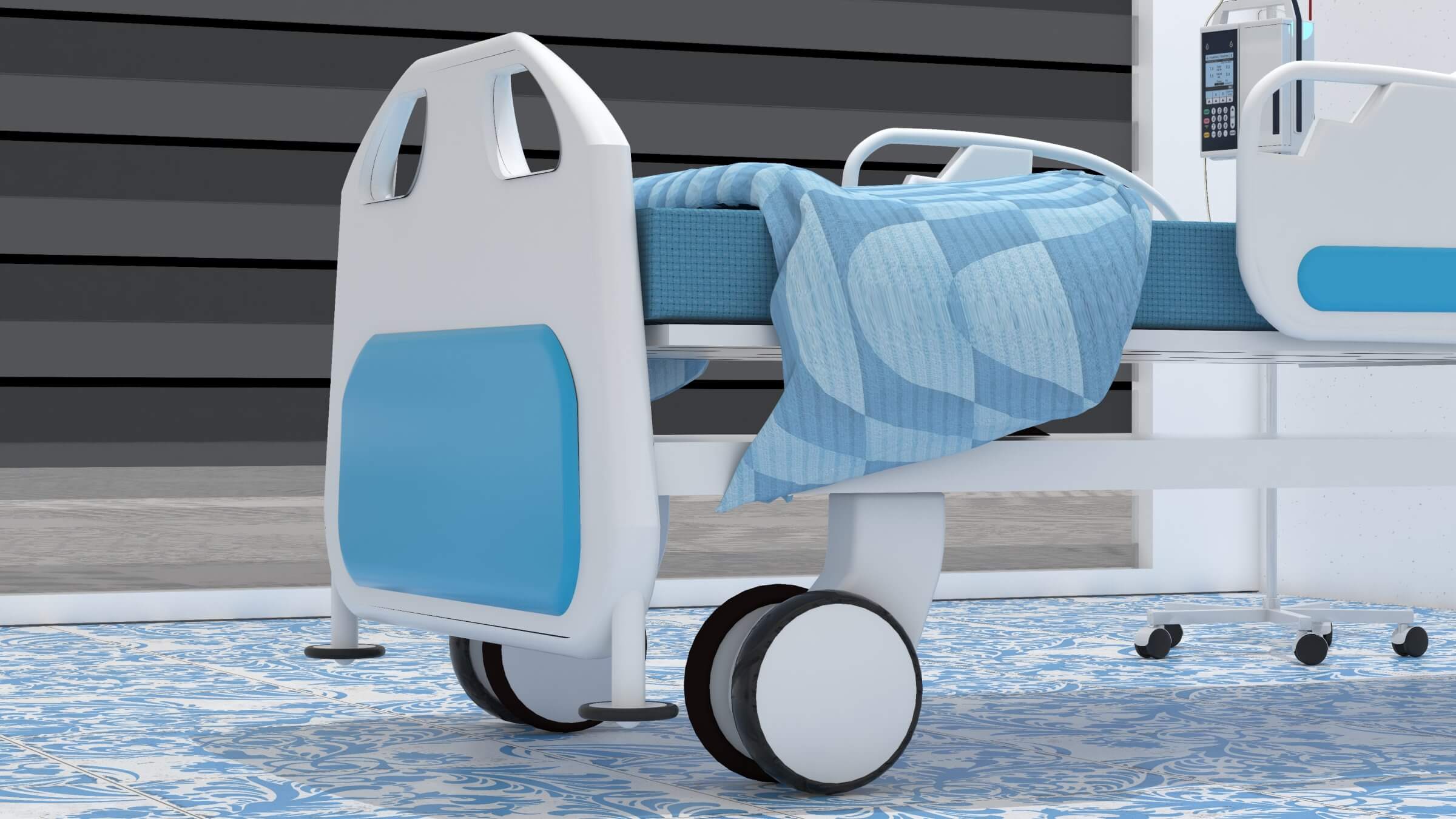 Intensive Care Unit 5 - 4K 3D Model by Pictorer