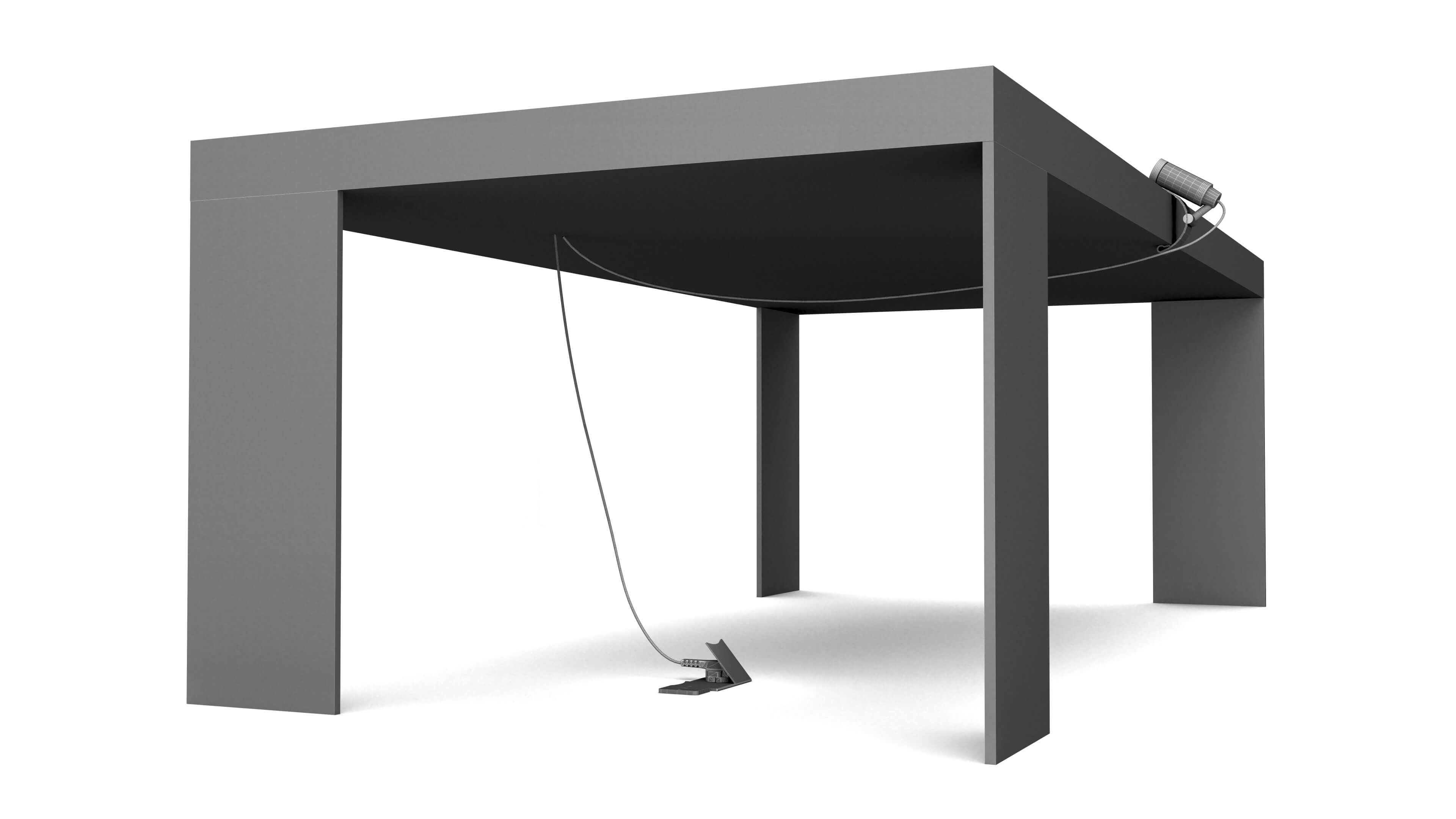 Interactive Multi-Touch Table 8K 3D Model by Pictorer